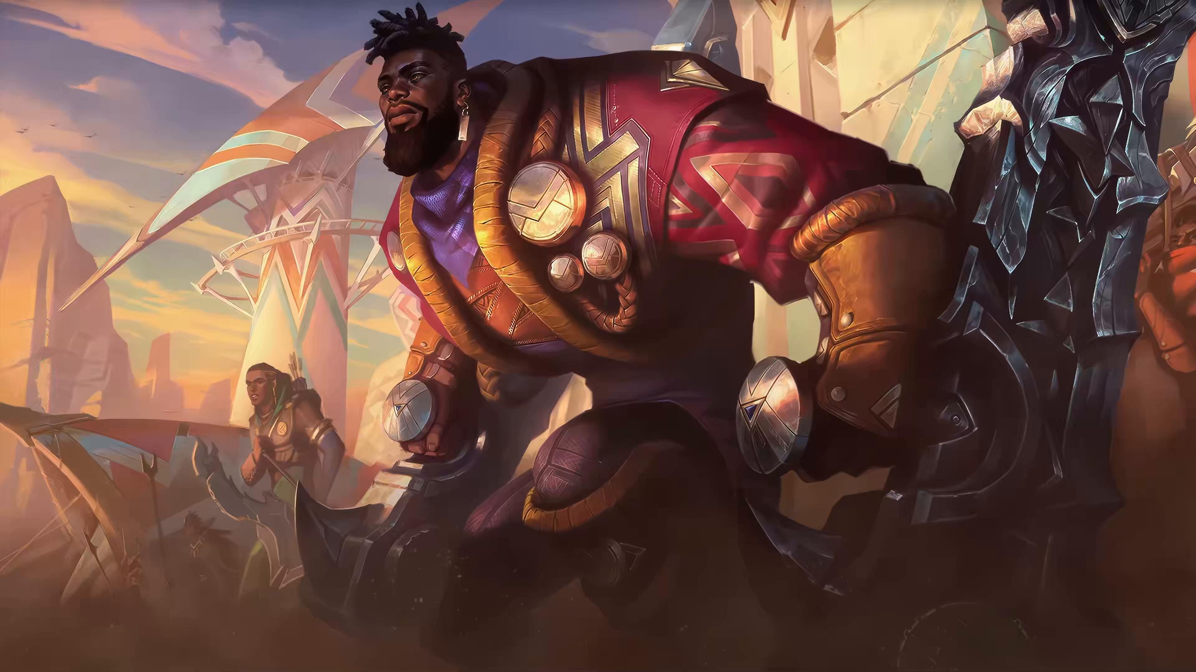 K'Sante the Pride of Nazumah Live Wallpaper