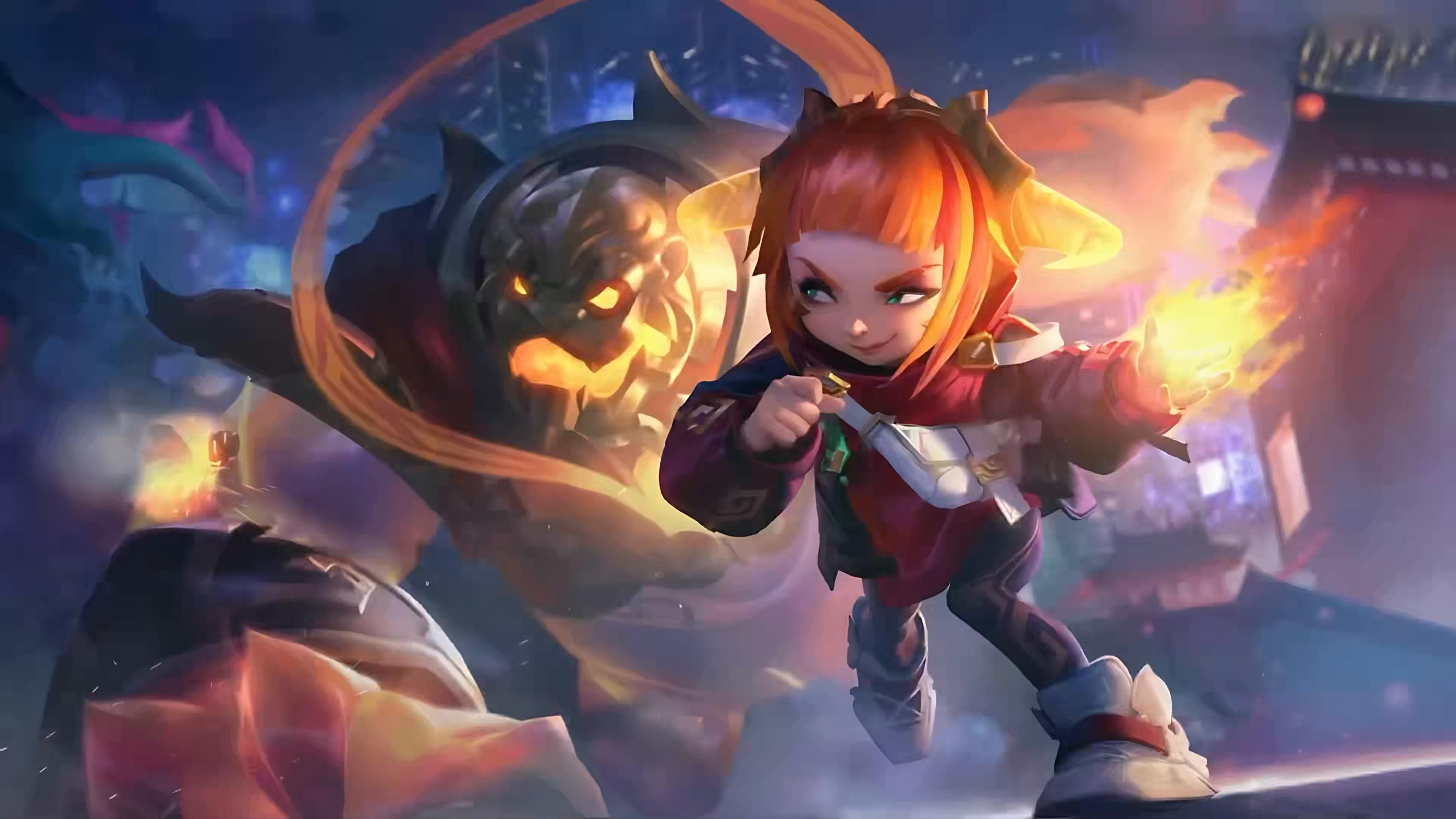 Lunar Beast Annie Live Wallpaper