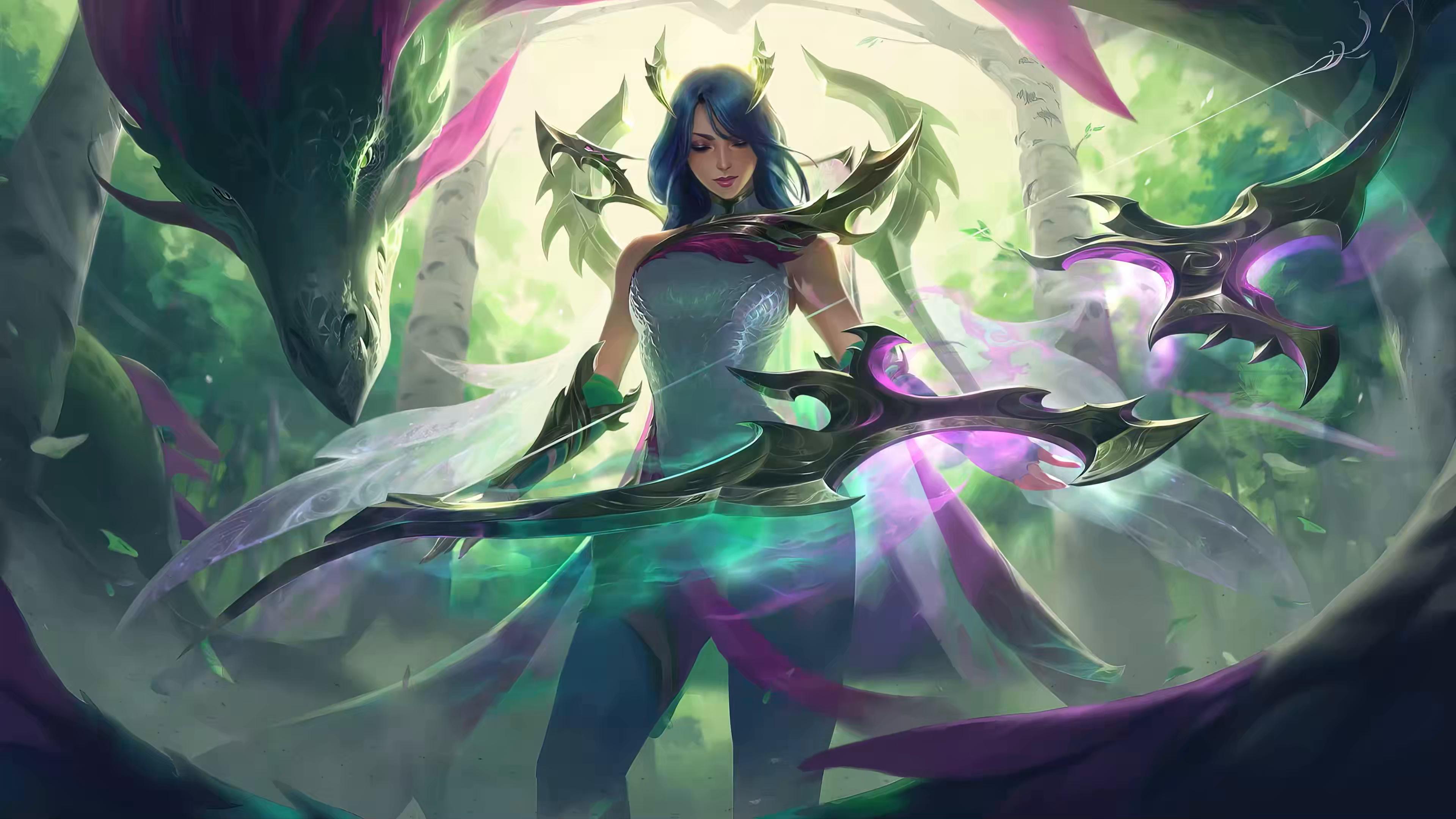 Fae Dragon Ashe Live Wallpaper