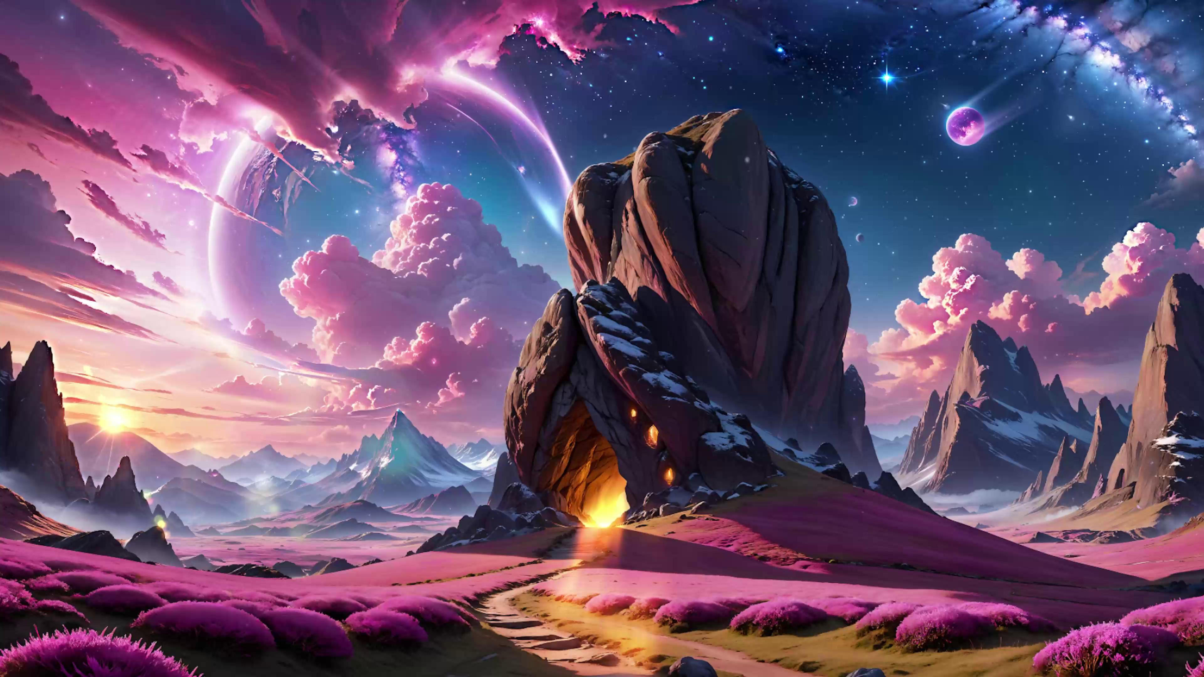 Cosmic Desert Live Wallpaper