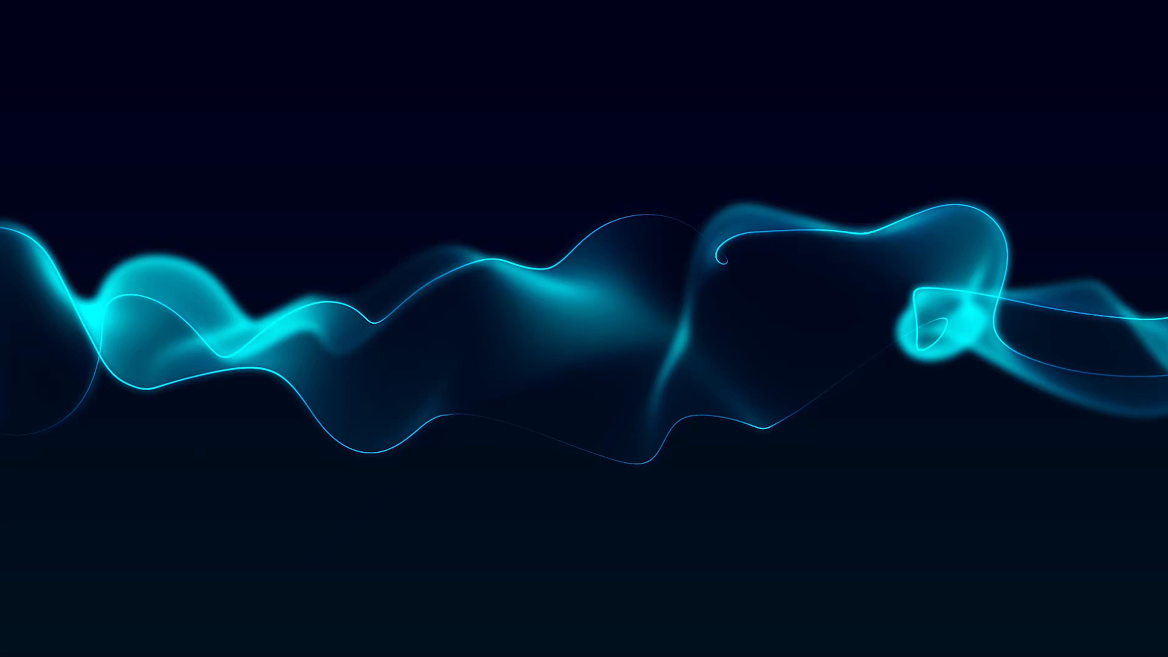 Abstract Blue Smoke Live Wallpaper