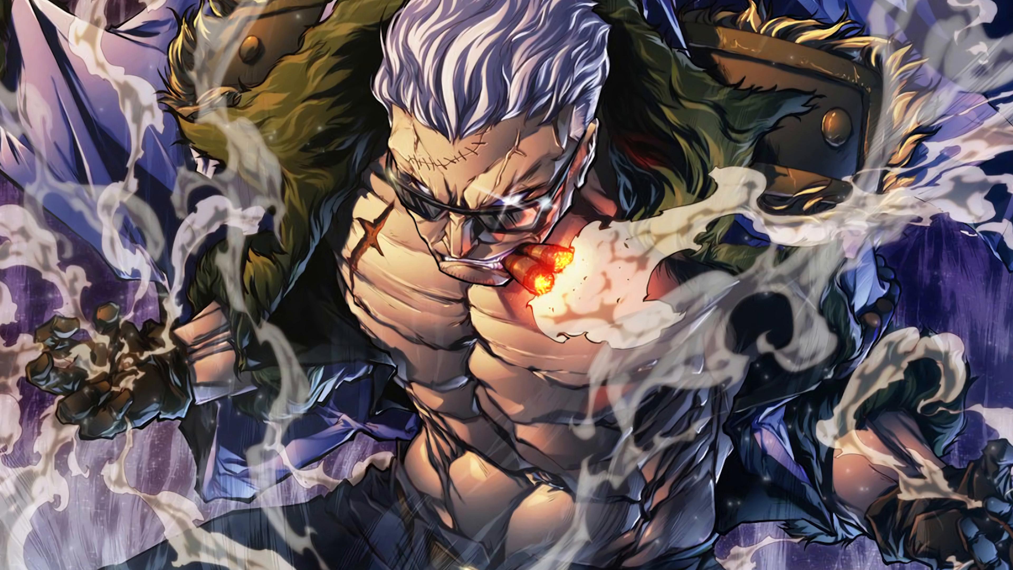 Smoker in One Piece Live Wallpaper