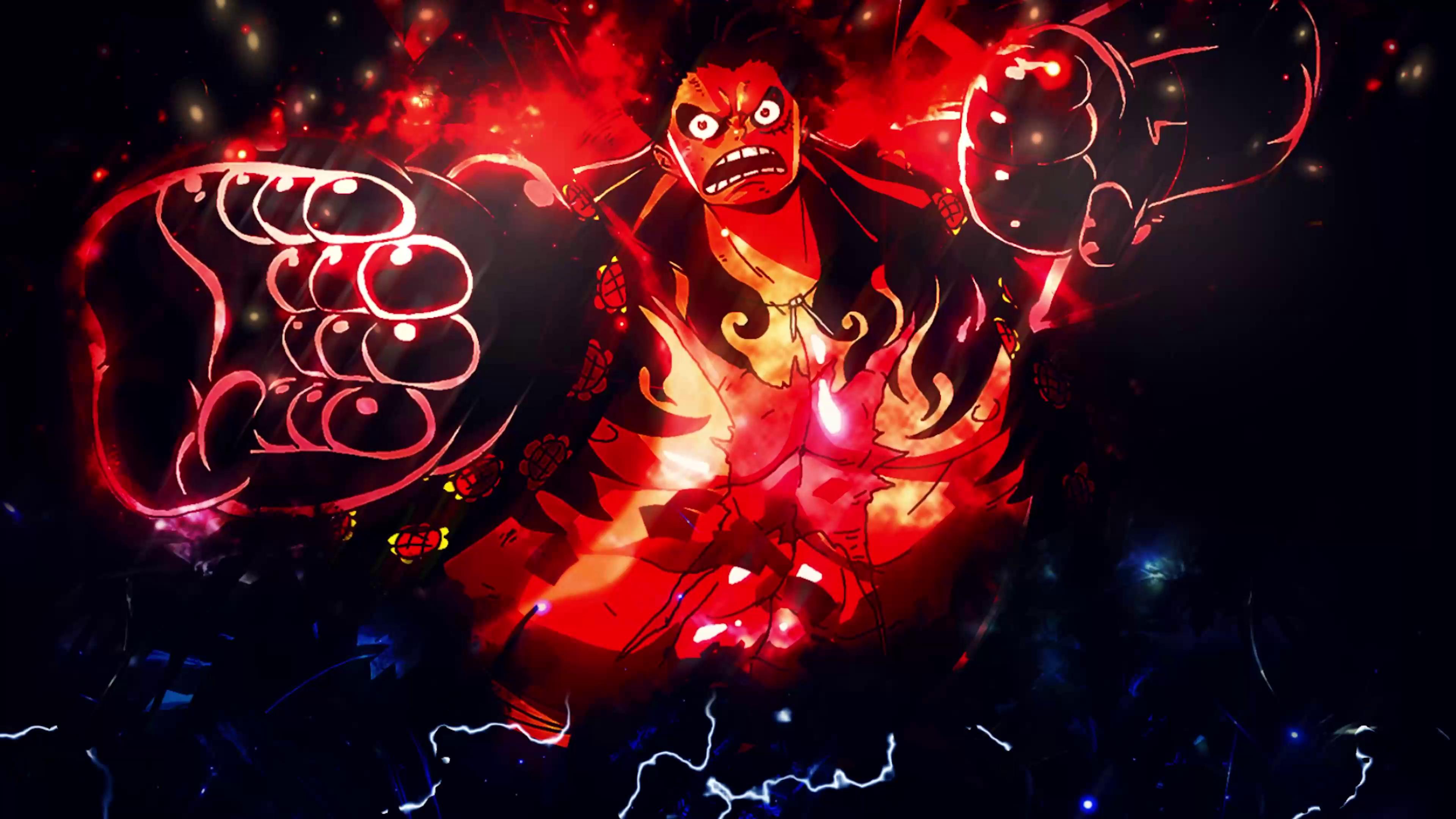 Luffy's Punches Live Wallpaper