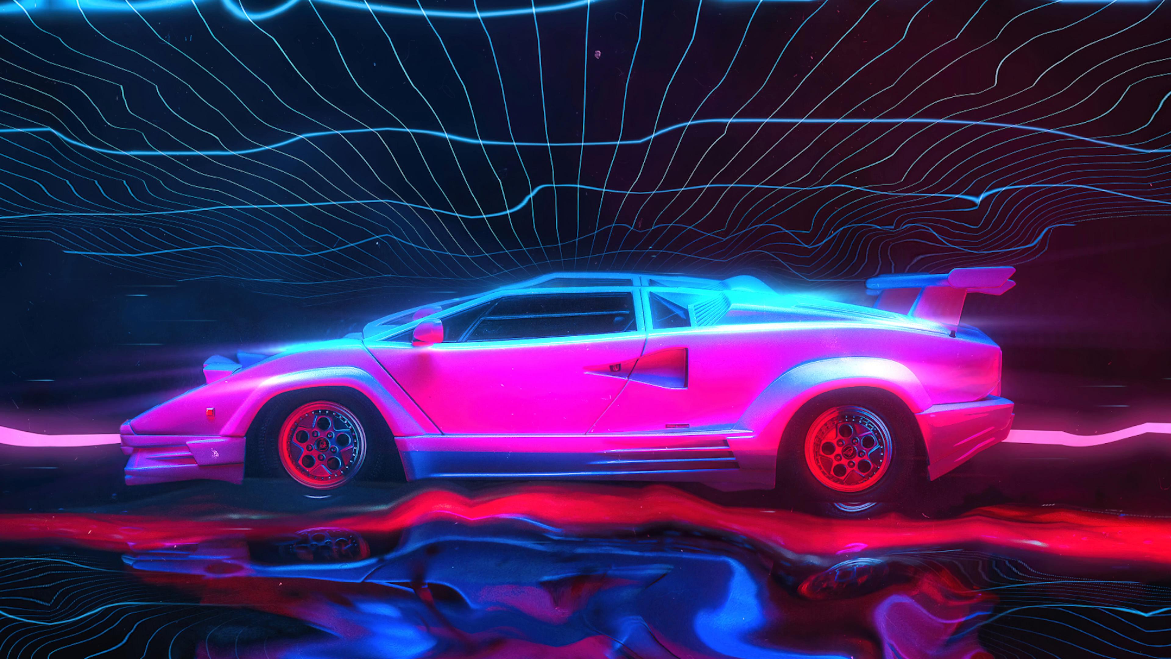 Lamborghini Countach Live Wallpaper