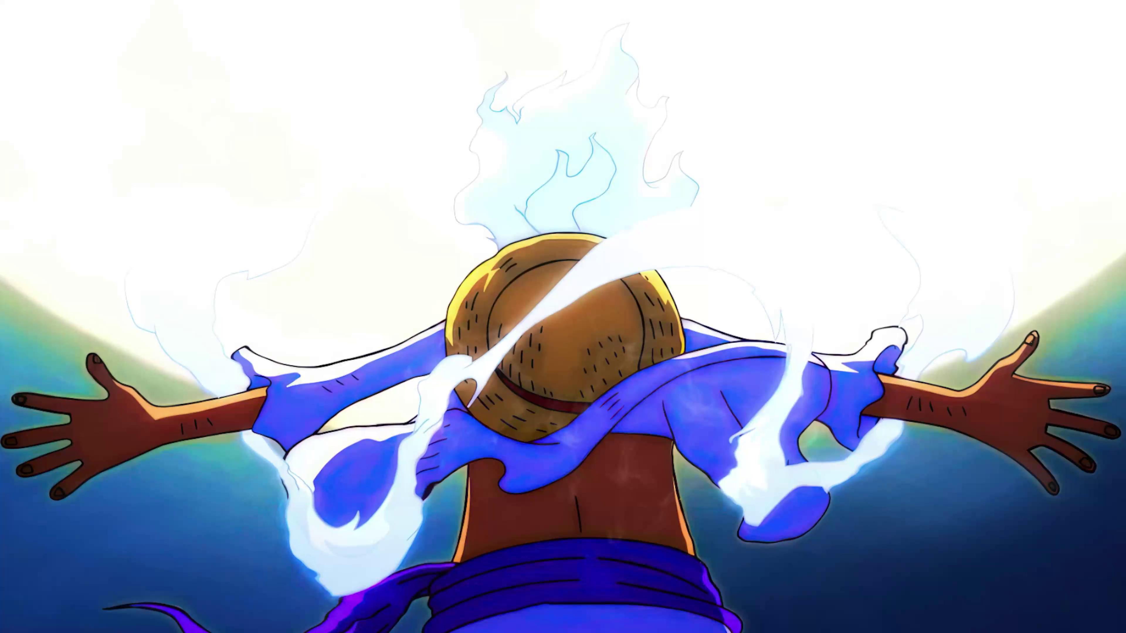 Luffy Gear 5 Pose Live Wallpaper