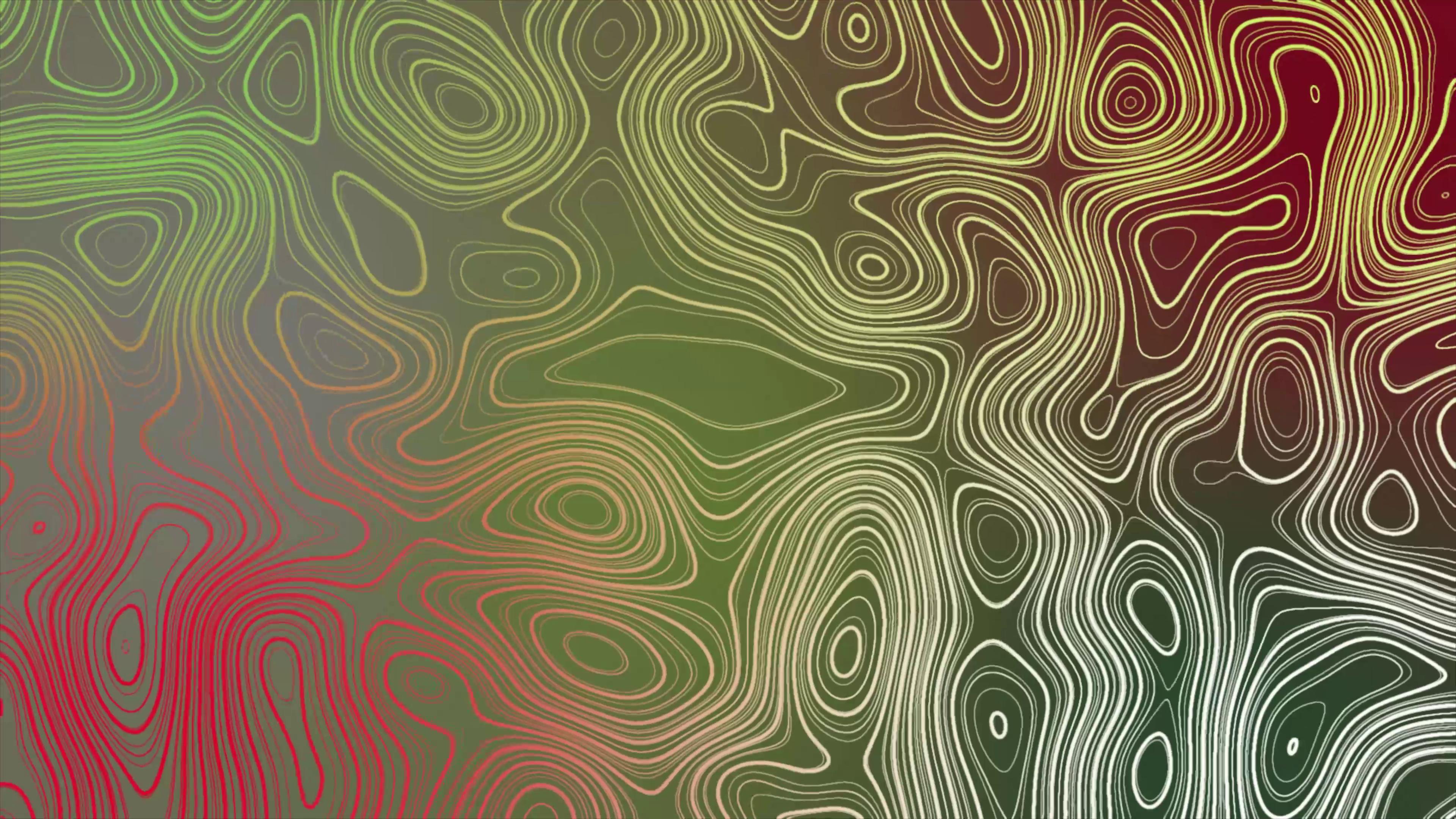 Colorful Topographic Map Live Wallpaper