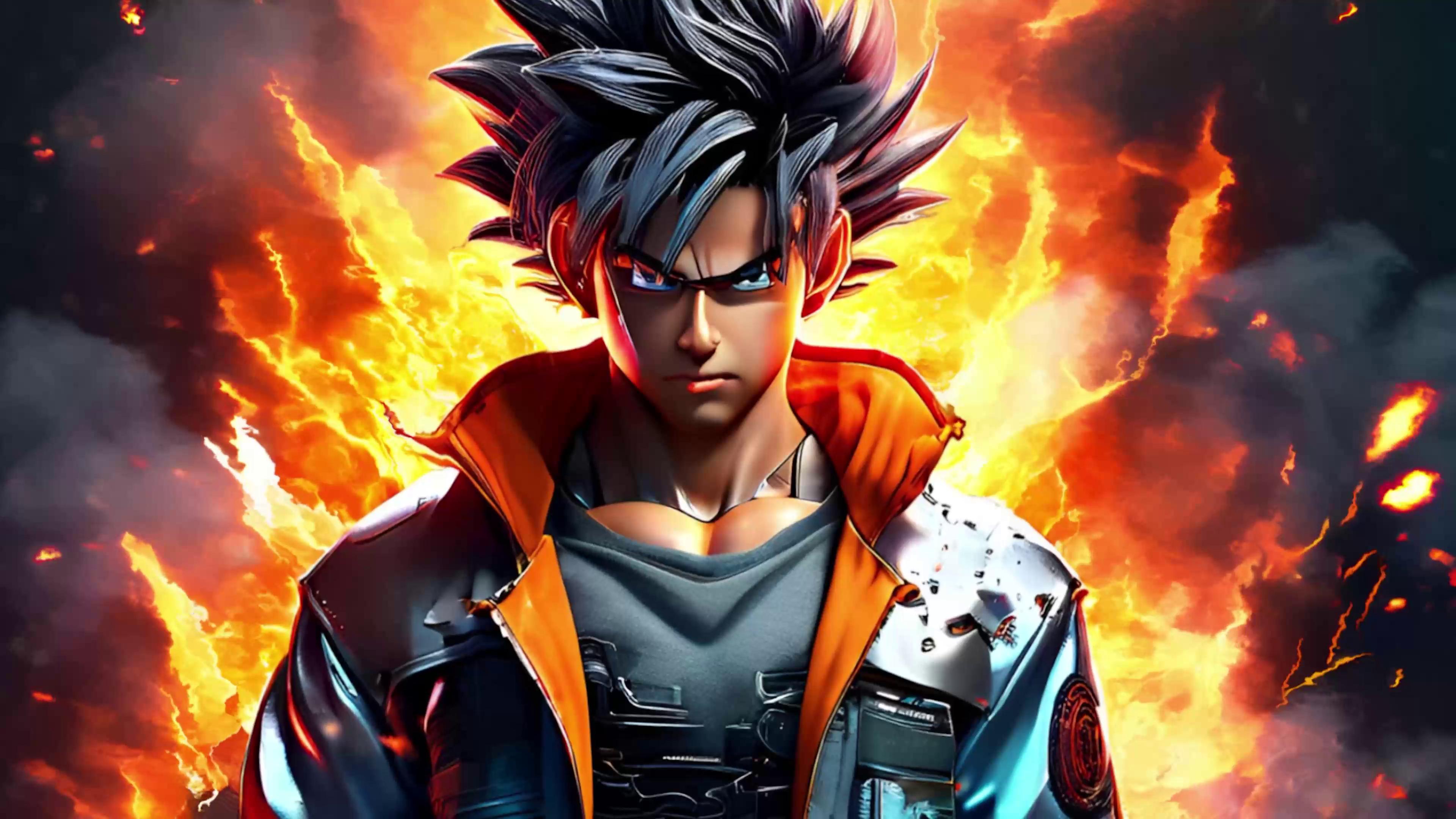 Goku Modern Live Wallpaper