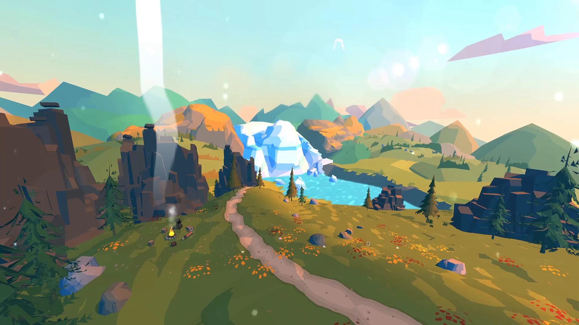 Low Poly Landscape Live Wallpaper