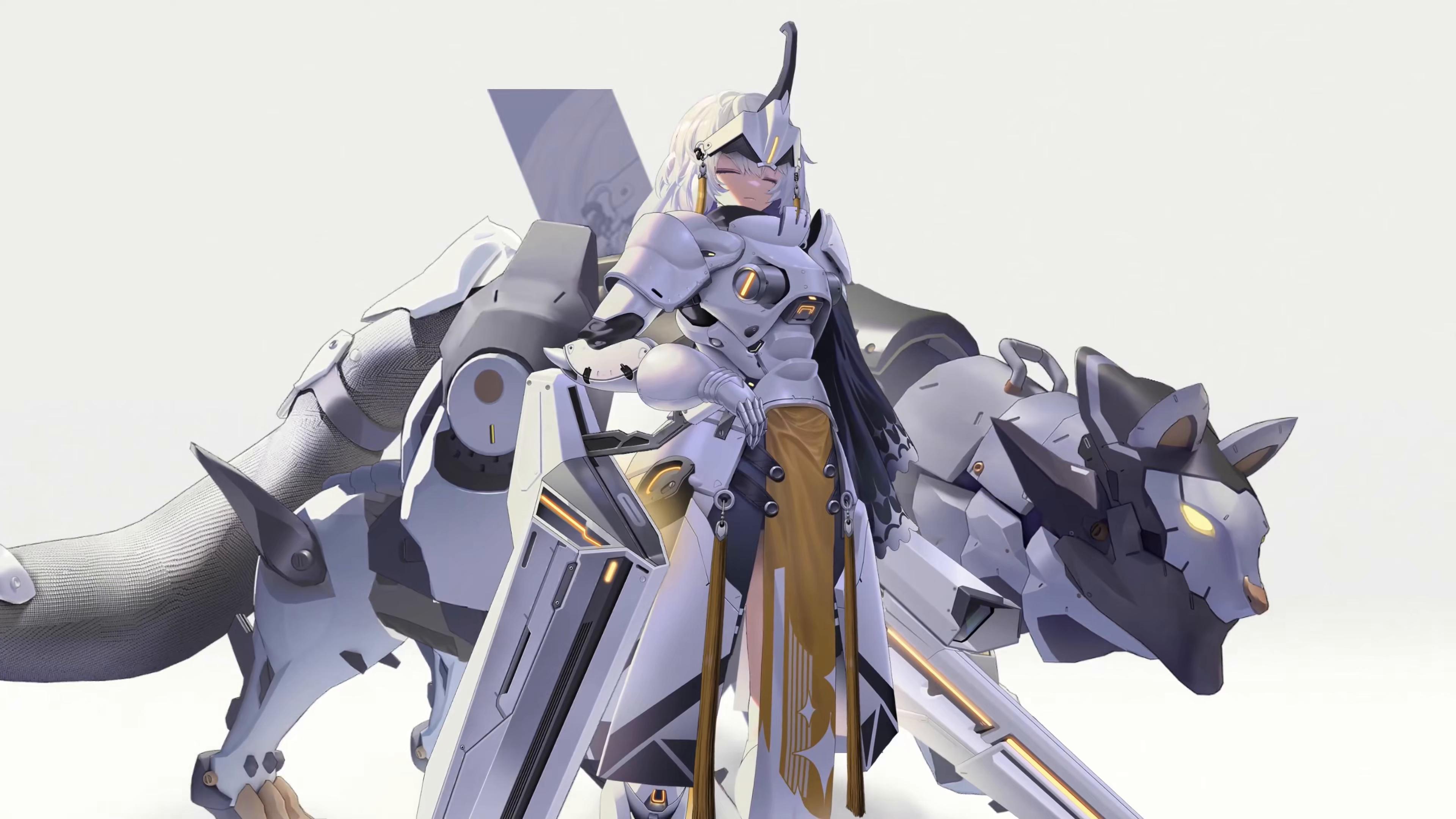 Snow White Goddess Nikke Live Wallpaper