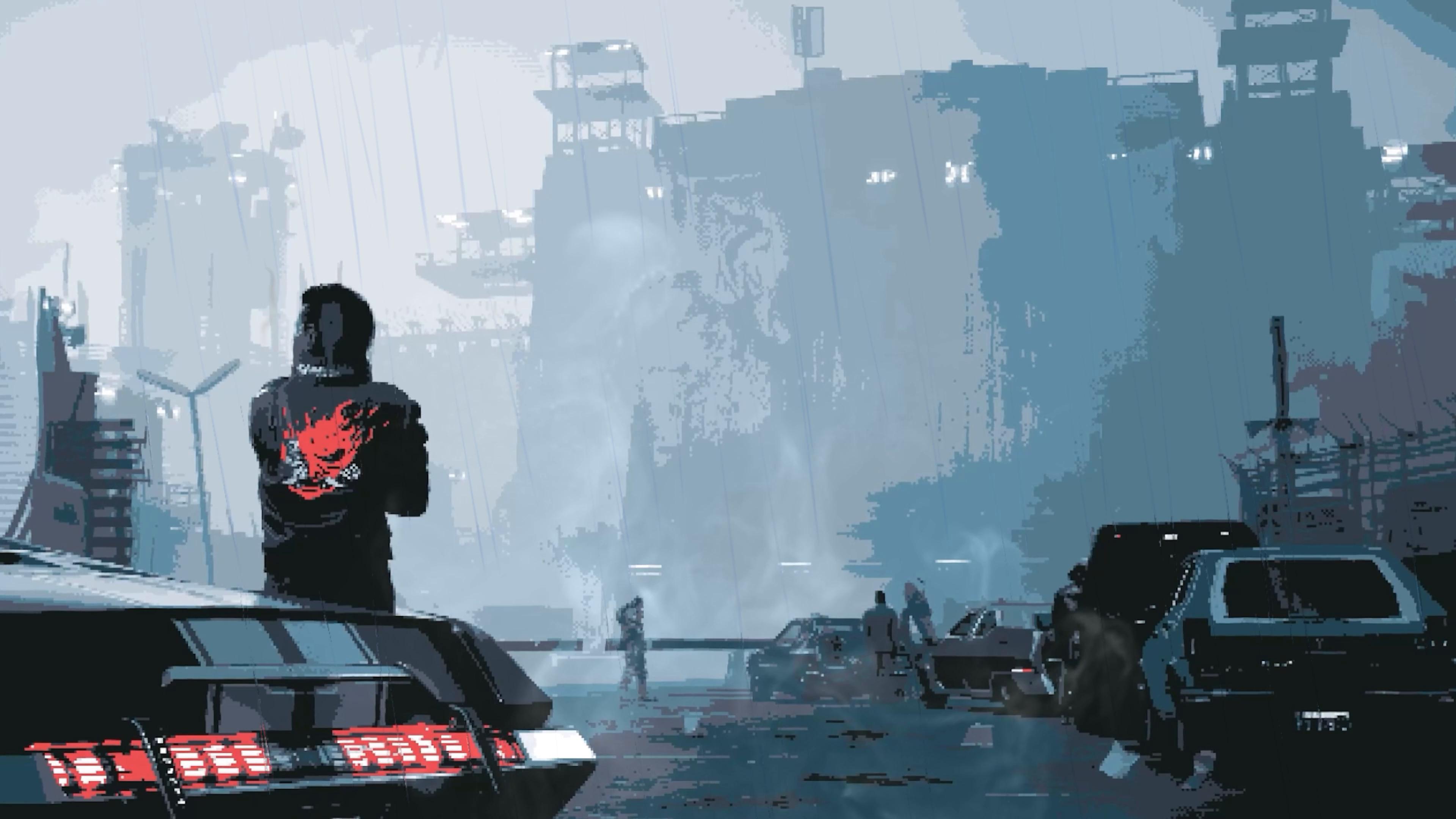 Cyberpunk 2077 (Pixel) Live Wallpaper