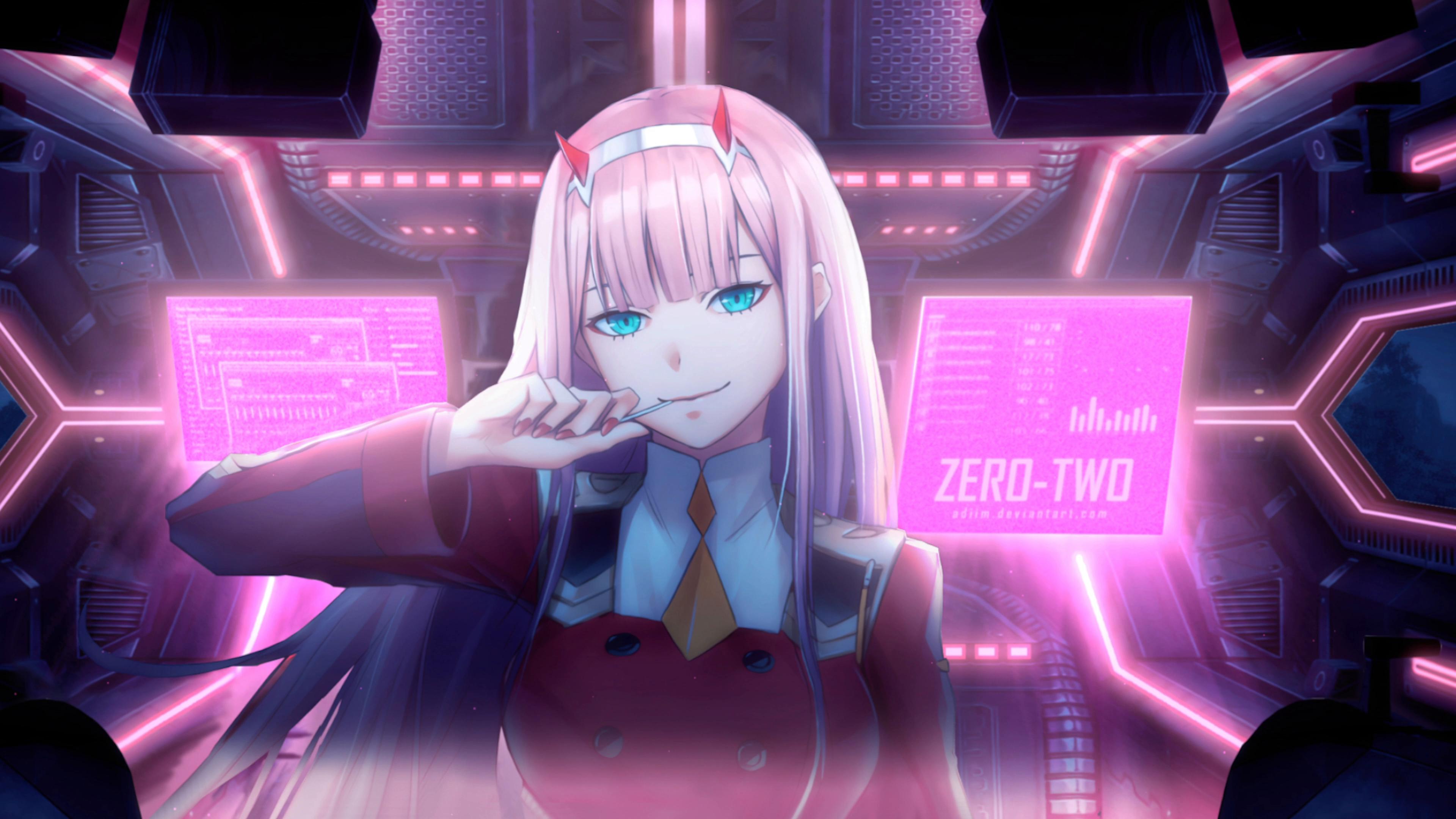 Zero Two Darling Live Wallpaper