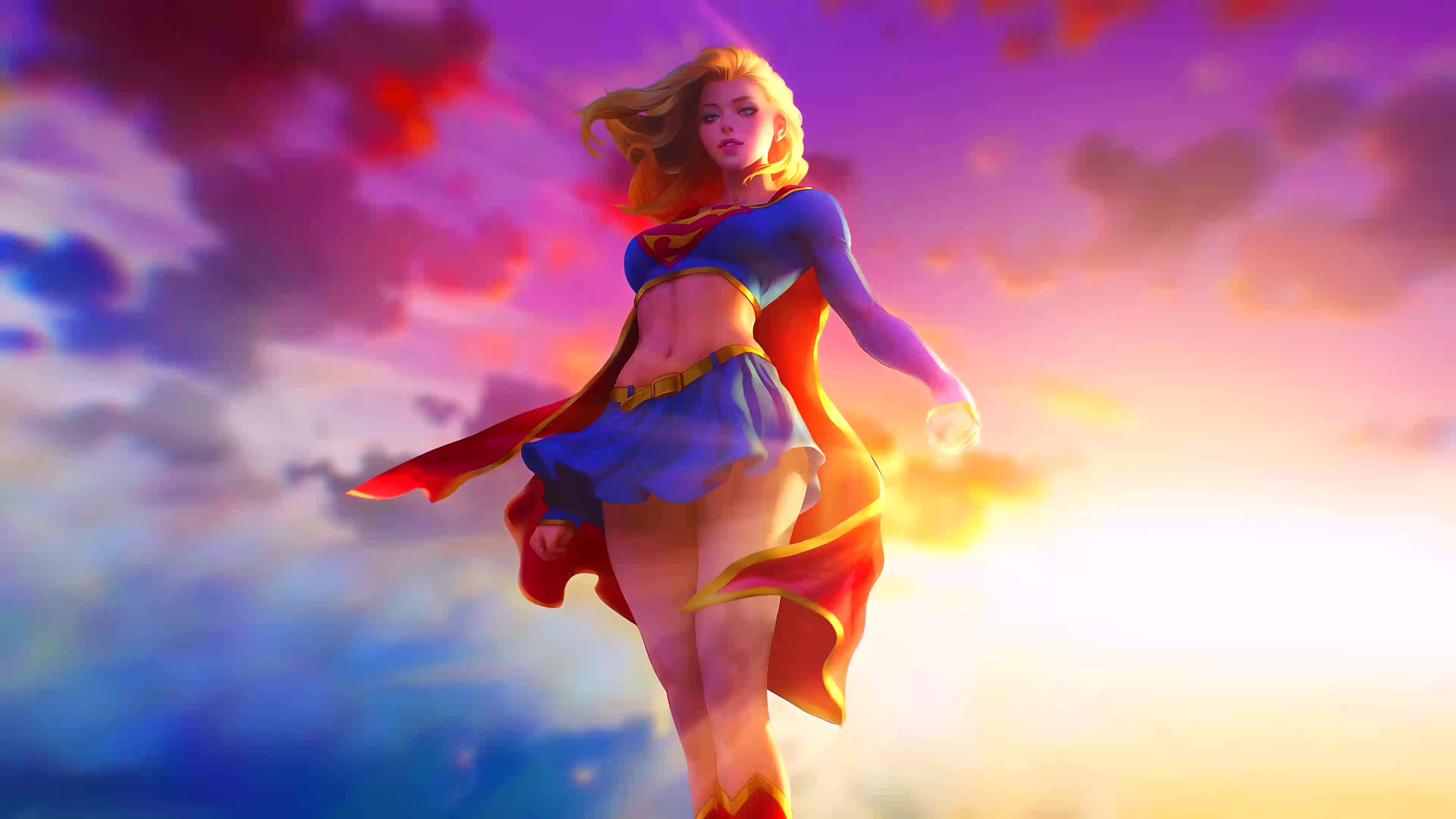 Supergirl Kara Zor El Live Wallpaper