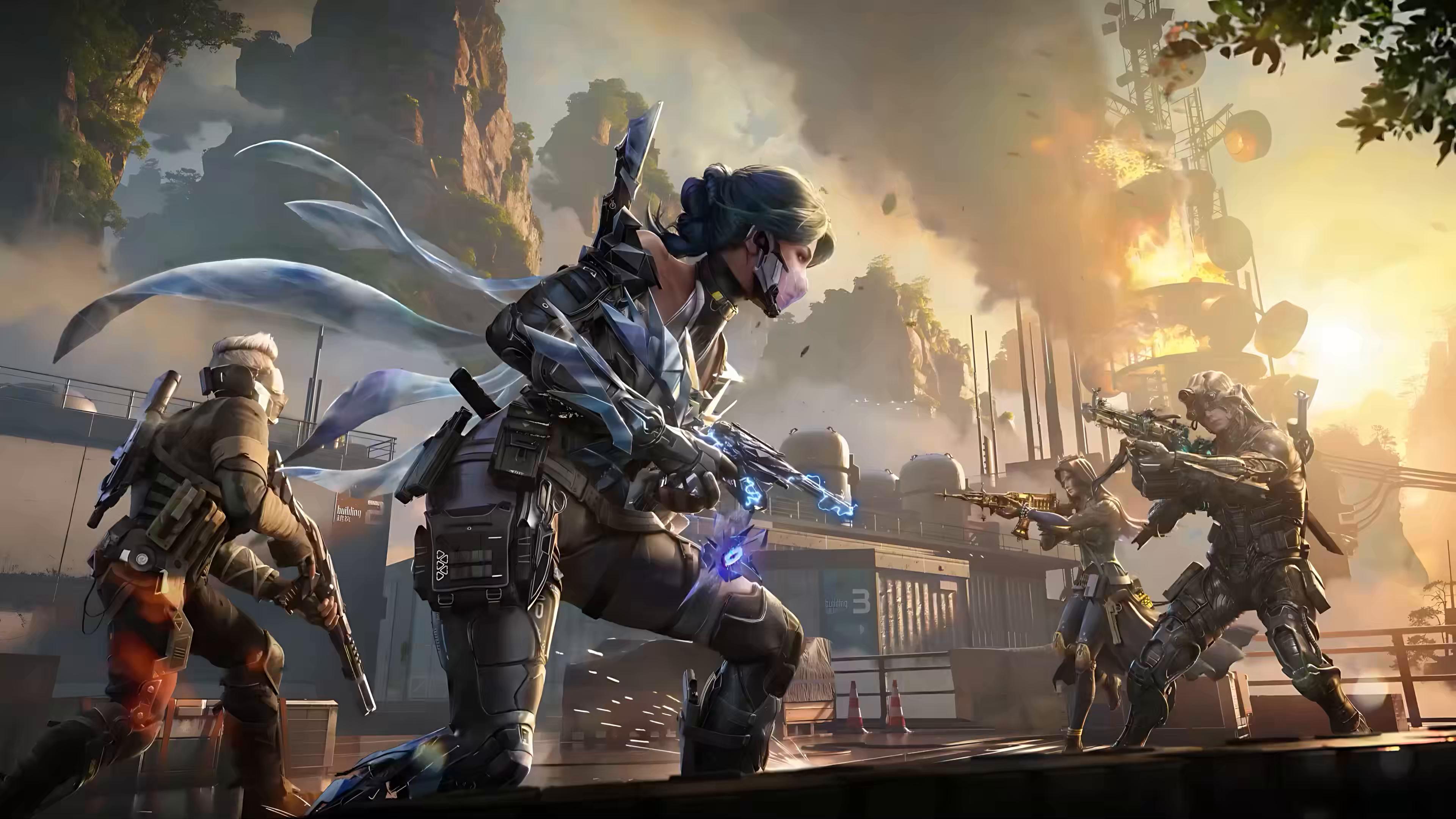 Call of Duty Mobile - Digital Dusk Live Wallpaper