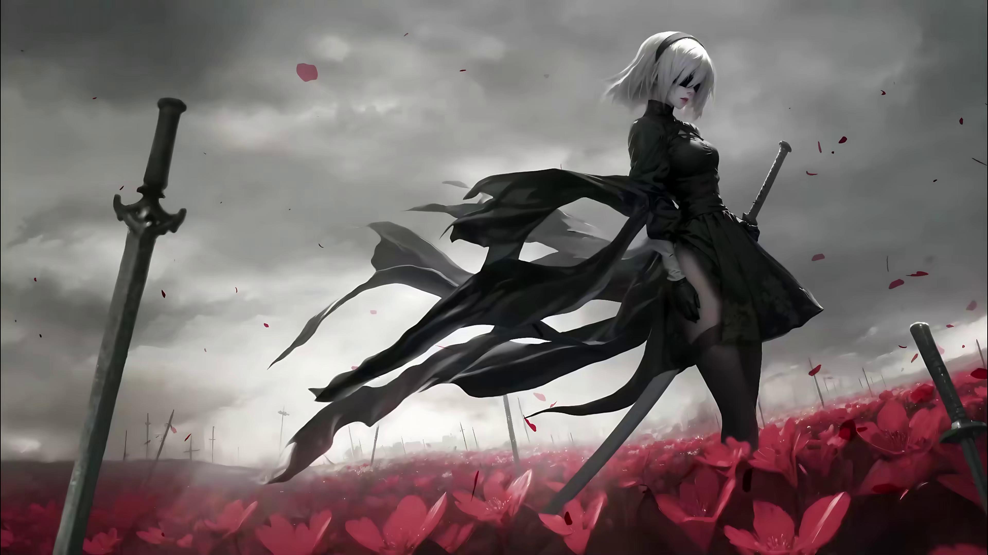 2B Blade of Automata Live Wallpaper