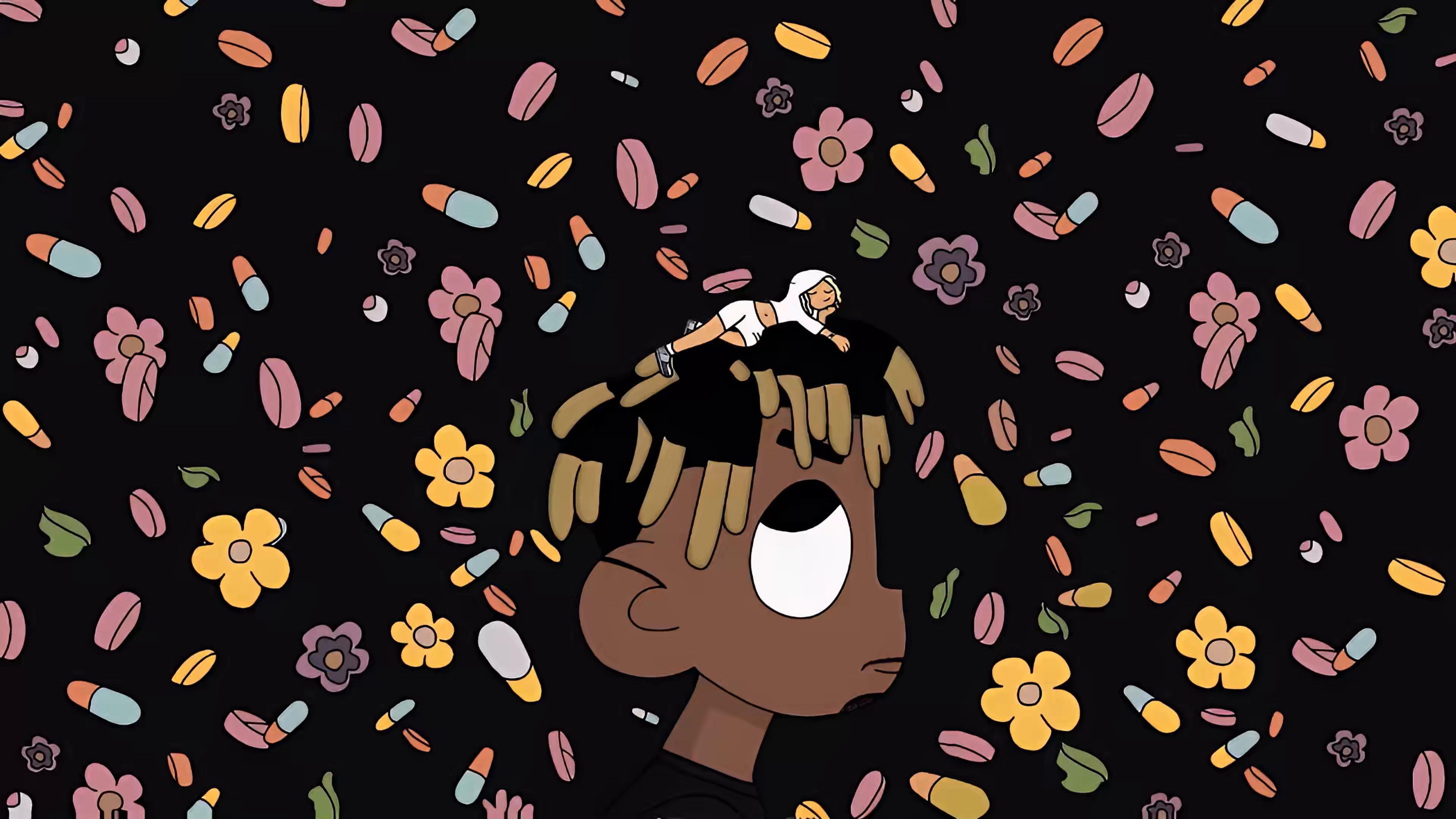 Juice WRLD Cartoon Live Wallpaper