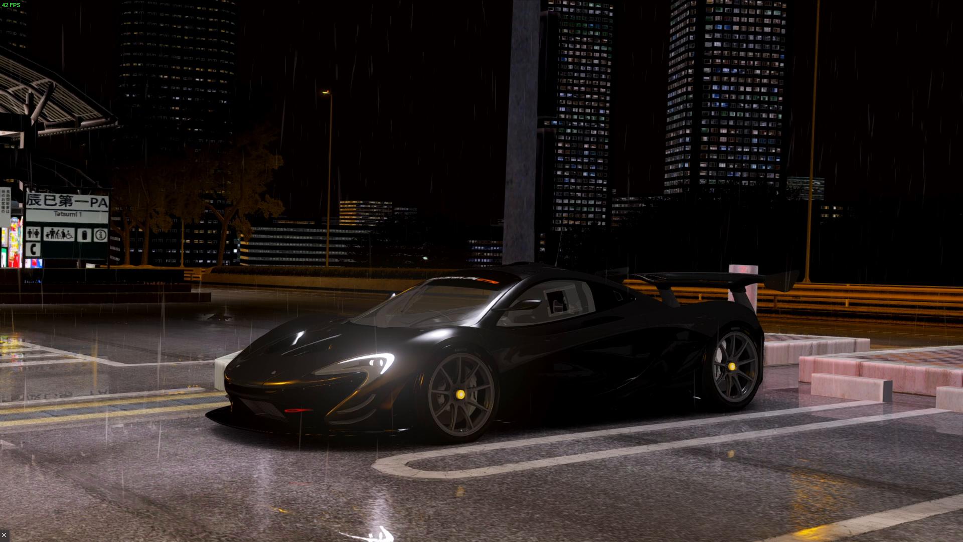Hypercar McLaren P1 Live Wallpaper