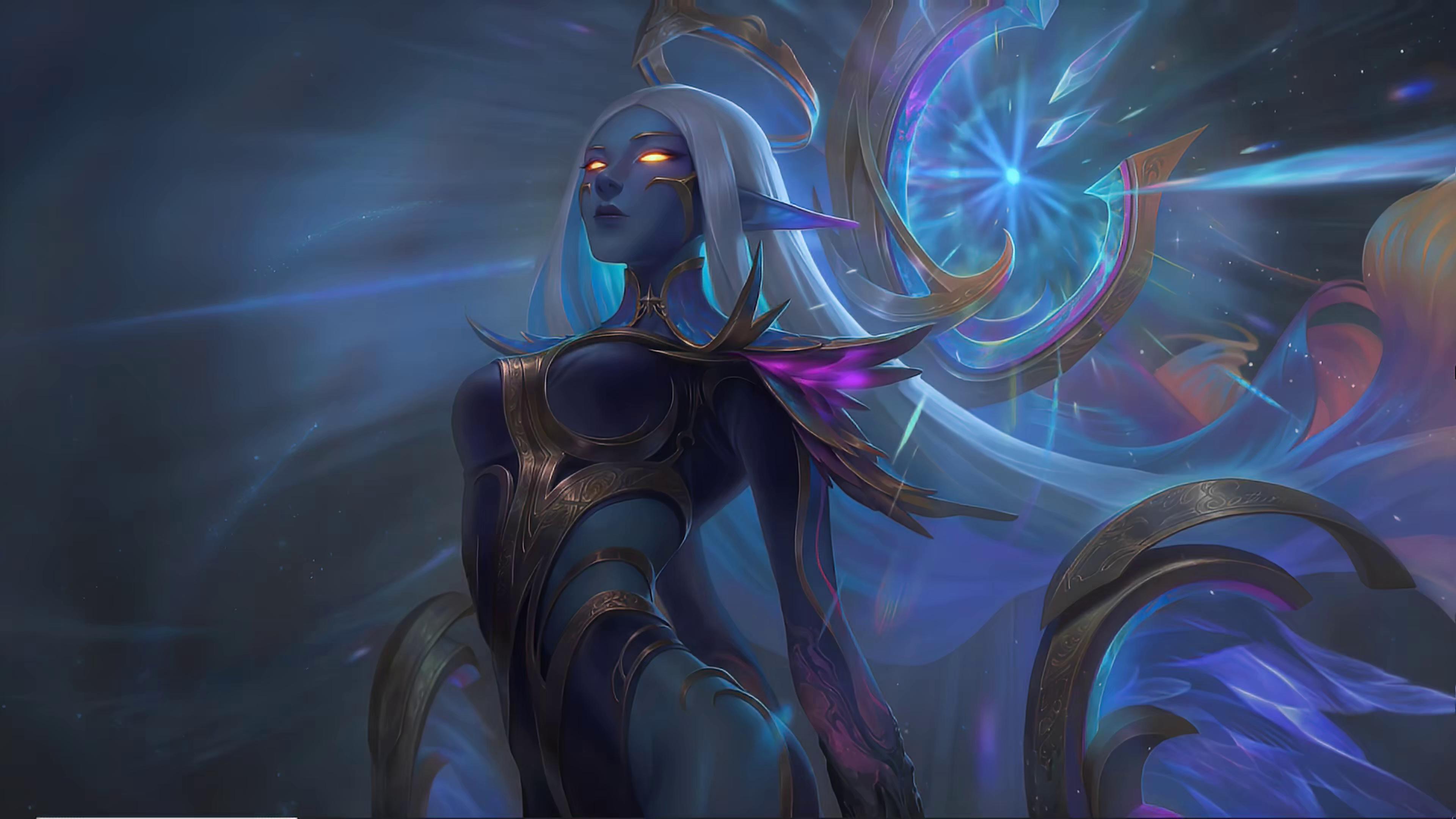 Dawnbringer Soraka (LoL) Live Wallpaper