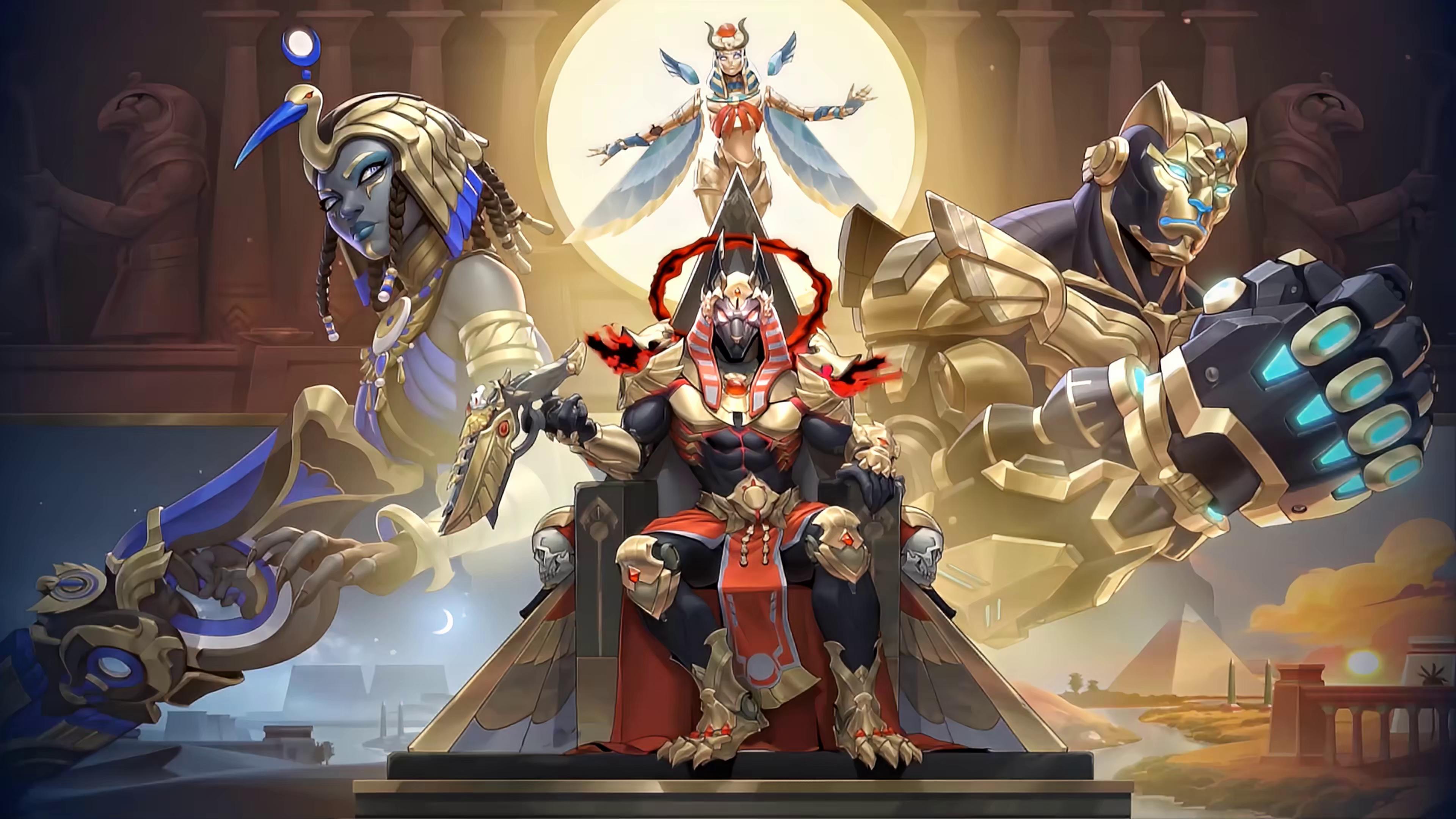 Mythic Anubis Reaper Live Wallpaper