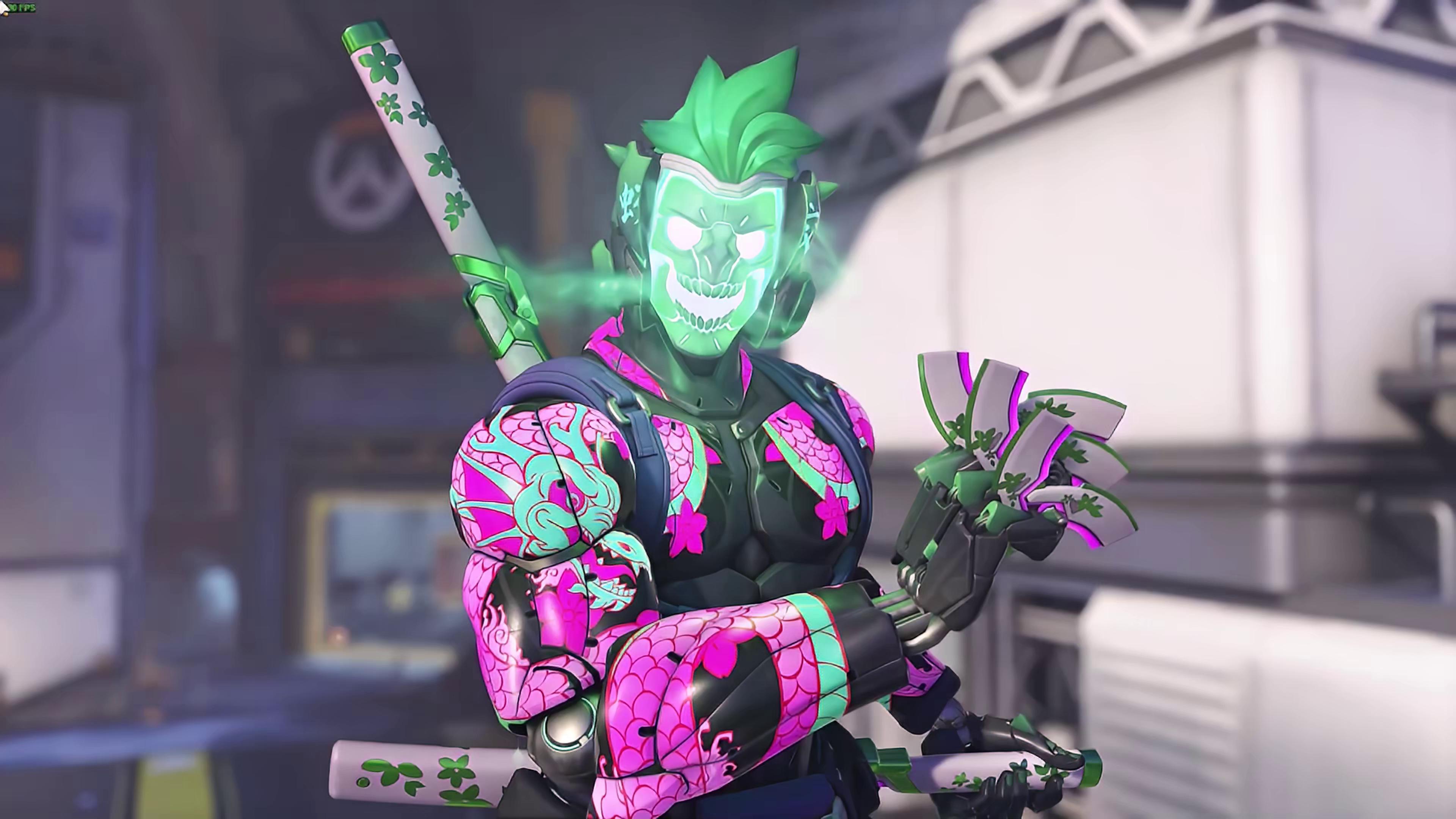 Genji Cyber Demon Live Wallpaper