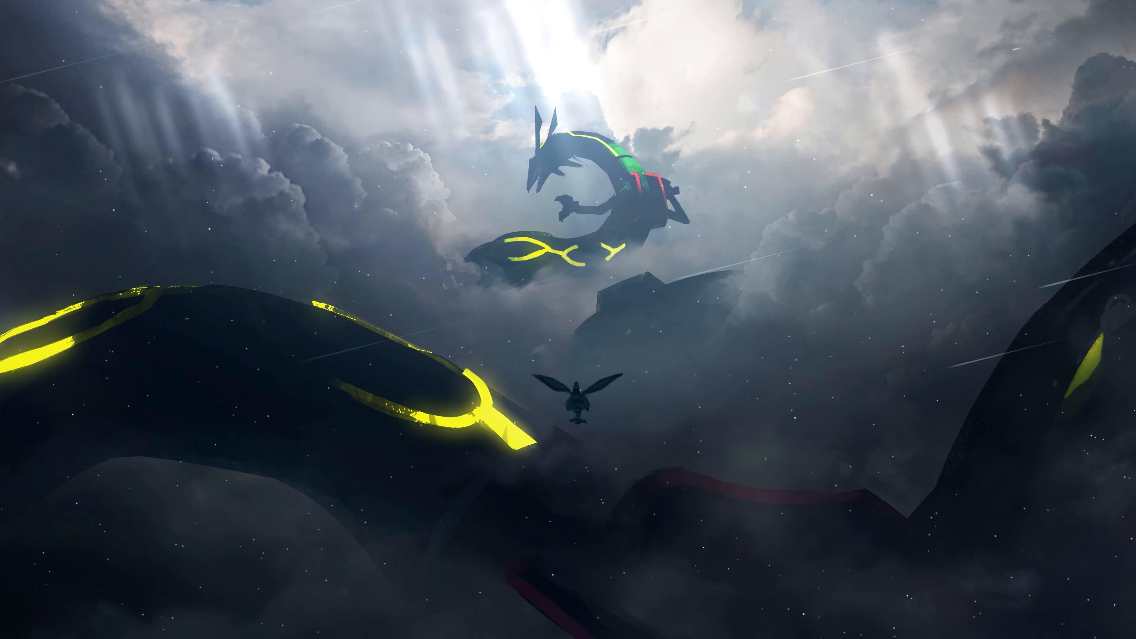 Pokemon Rayquaza Live Wallpaper