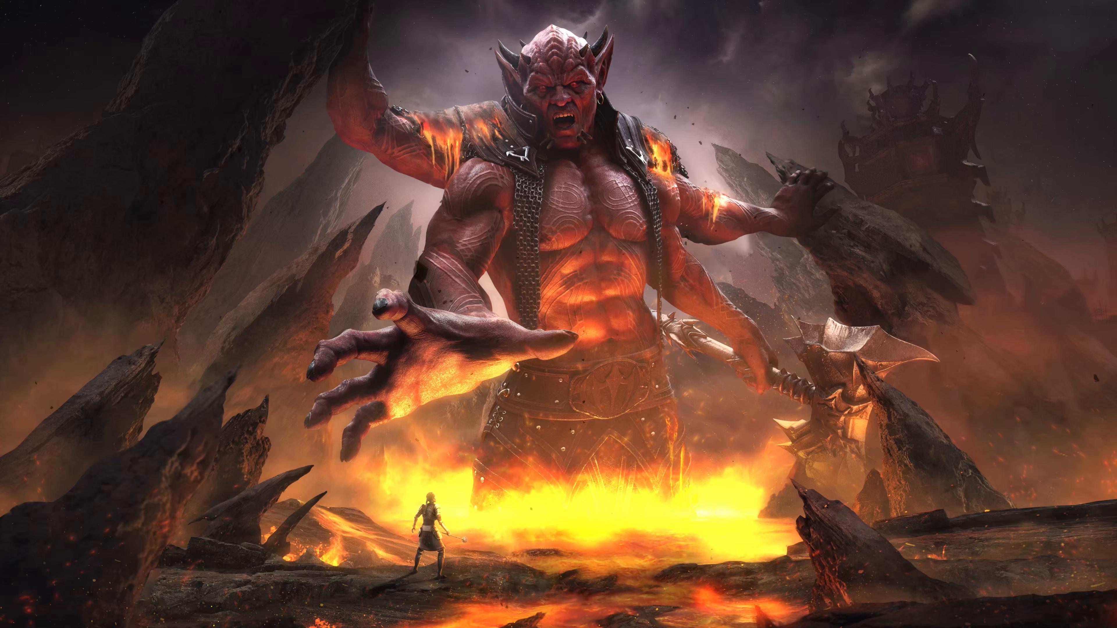 Mehrunes Dagon (Elder Scrolls) Live Wallpaper