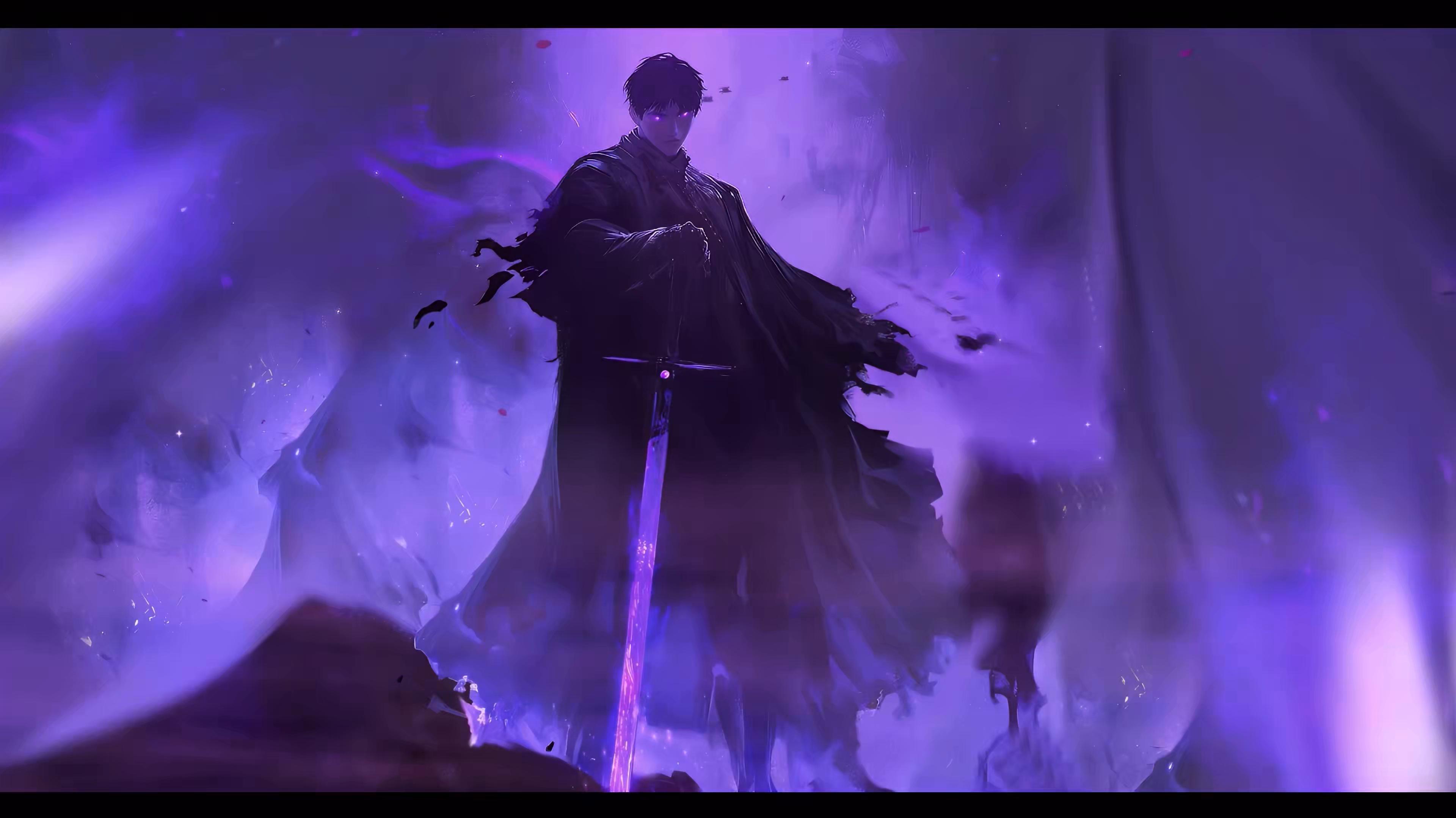 Purple Knight Live Wallpaper