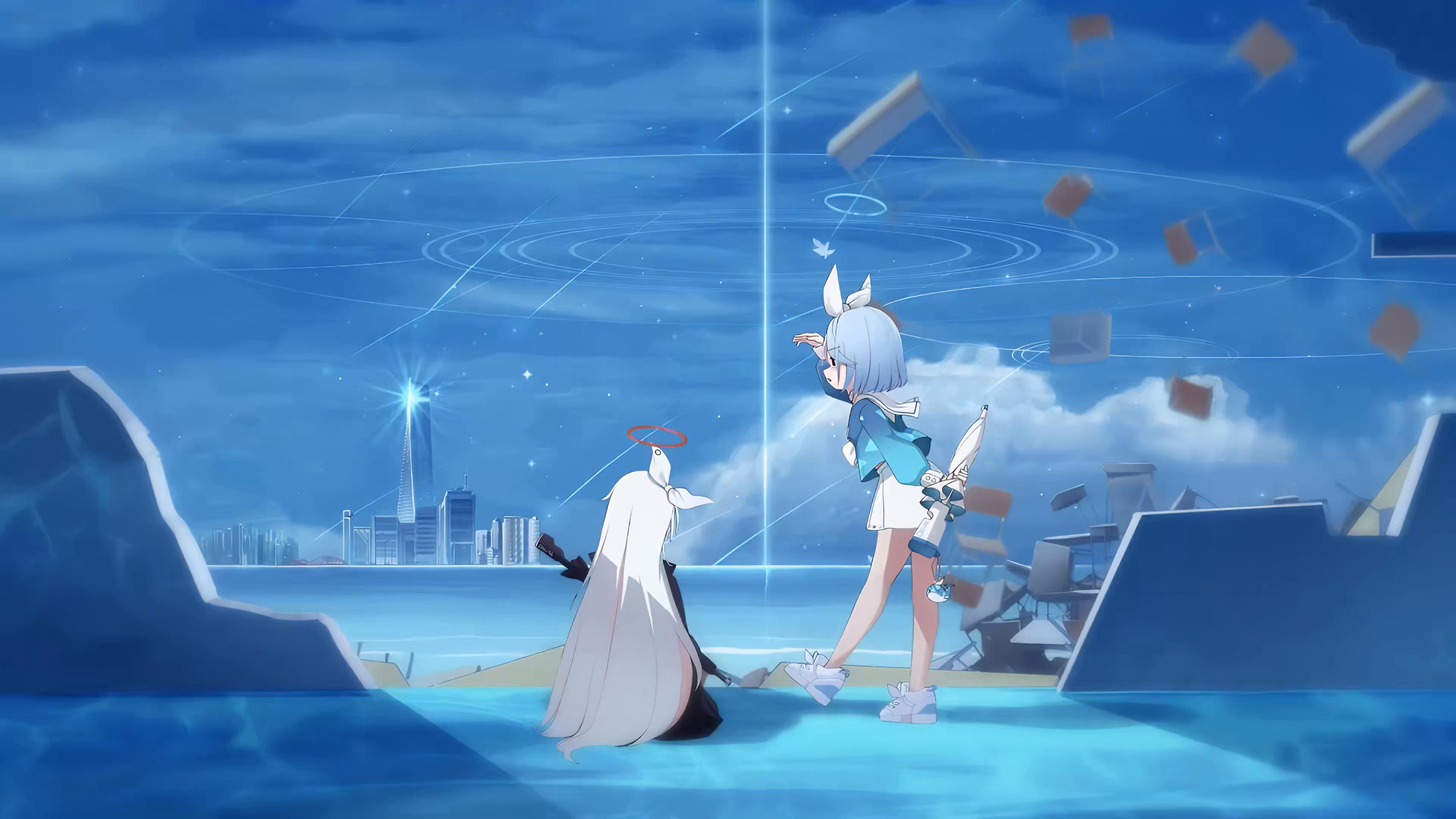 Plana & Arona (Blue Archive) Live Wallpaper Plana & Arona (Blue Archive) Live Wallpaper
