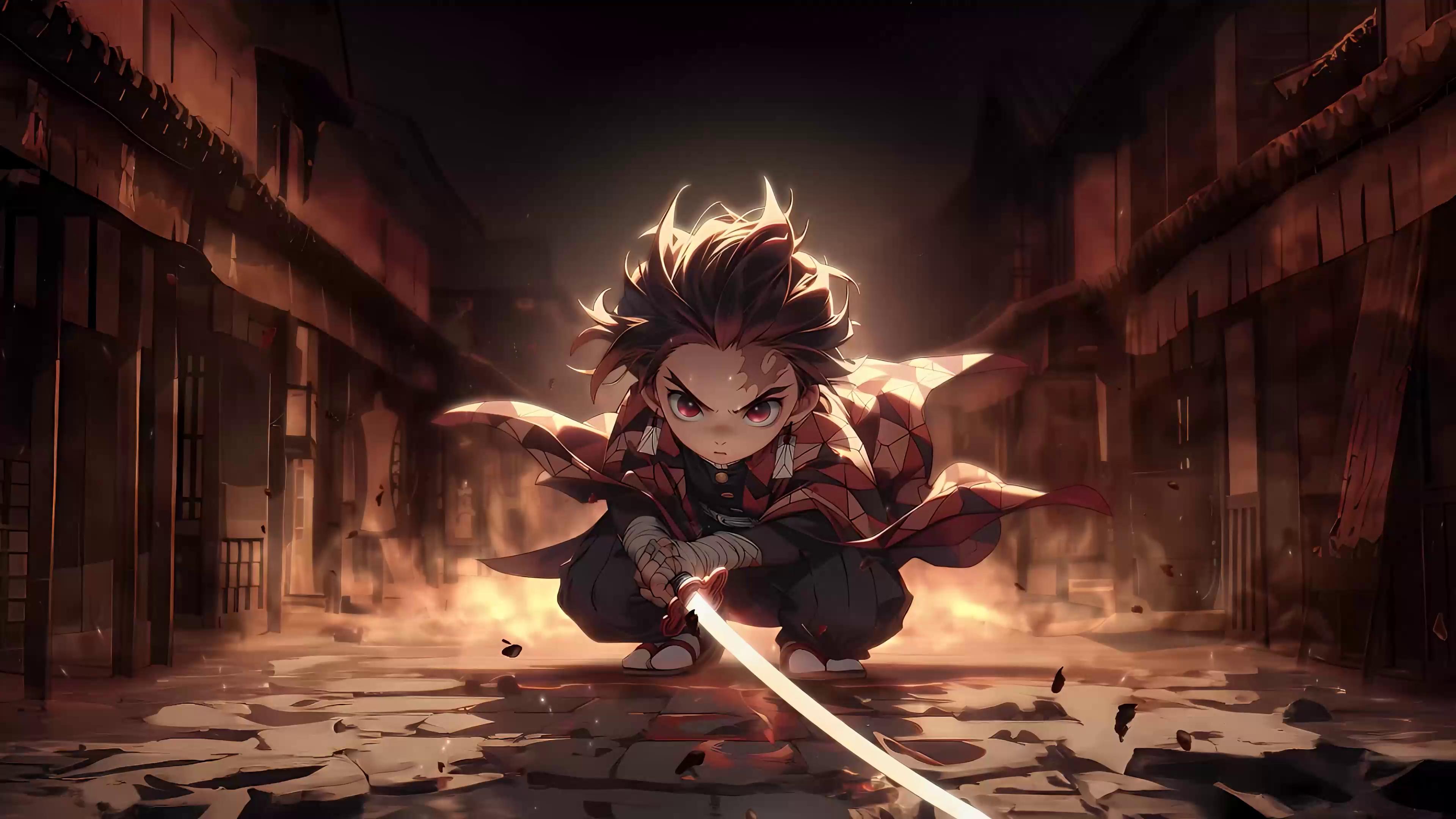 Kid Tanjiro Kamado Live Wallpaper