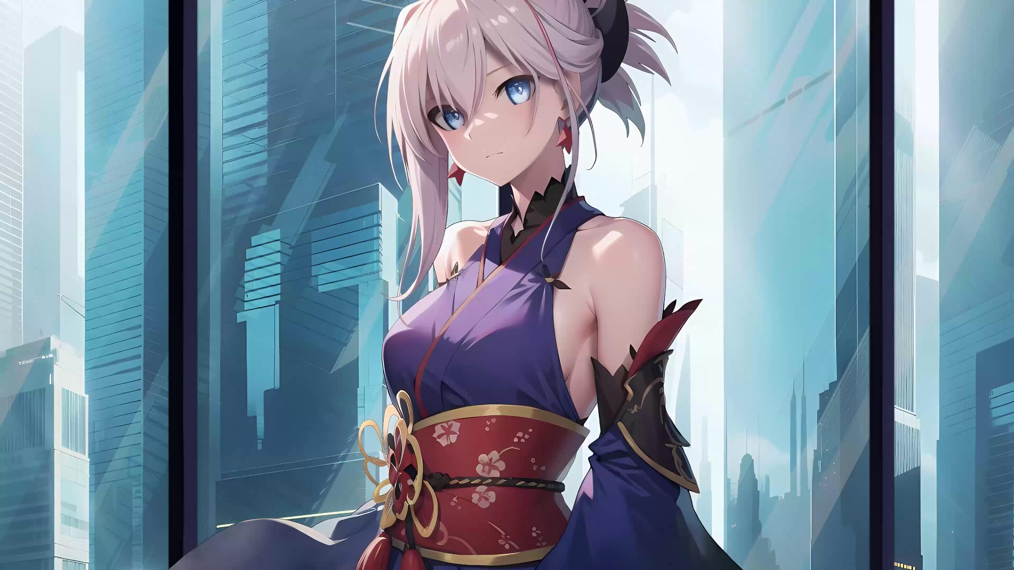 Miyamoto Musashi (Fate Grand Order) Live Wallpaper