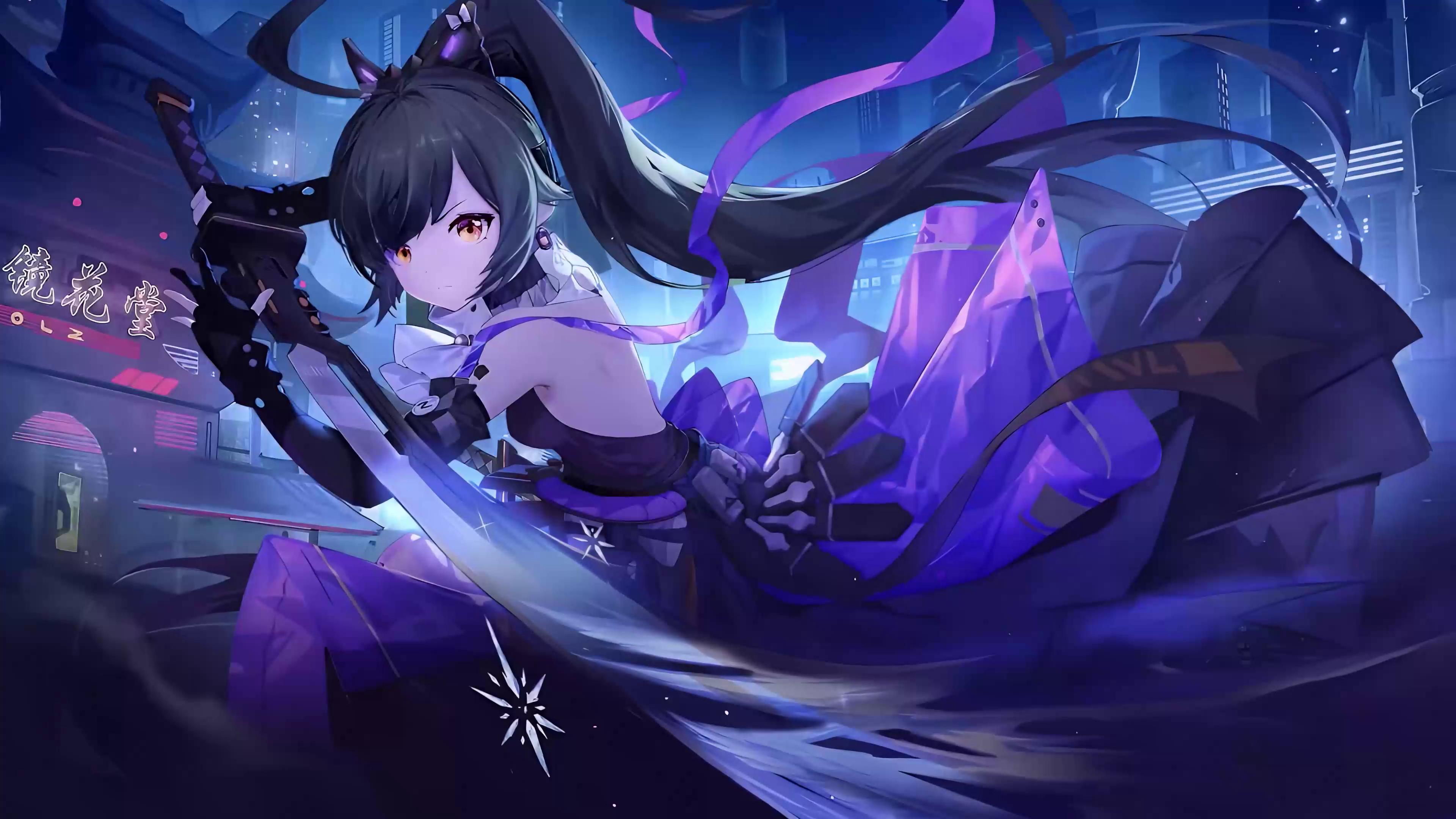 Saki Fuwa (Tower of Fantasy) Live Wallpaper