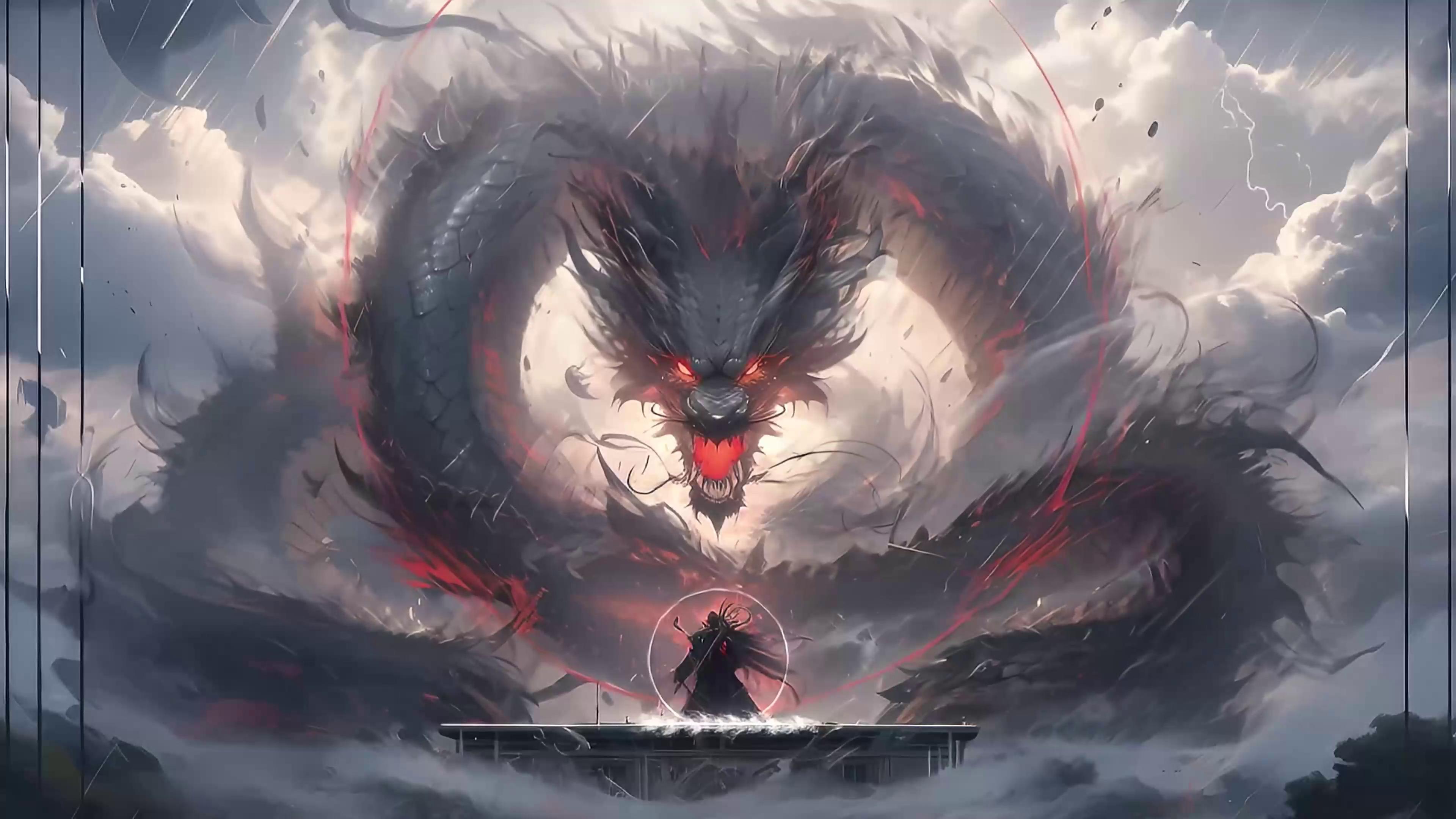 Silver Dragon Mobile Live Wallpaper