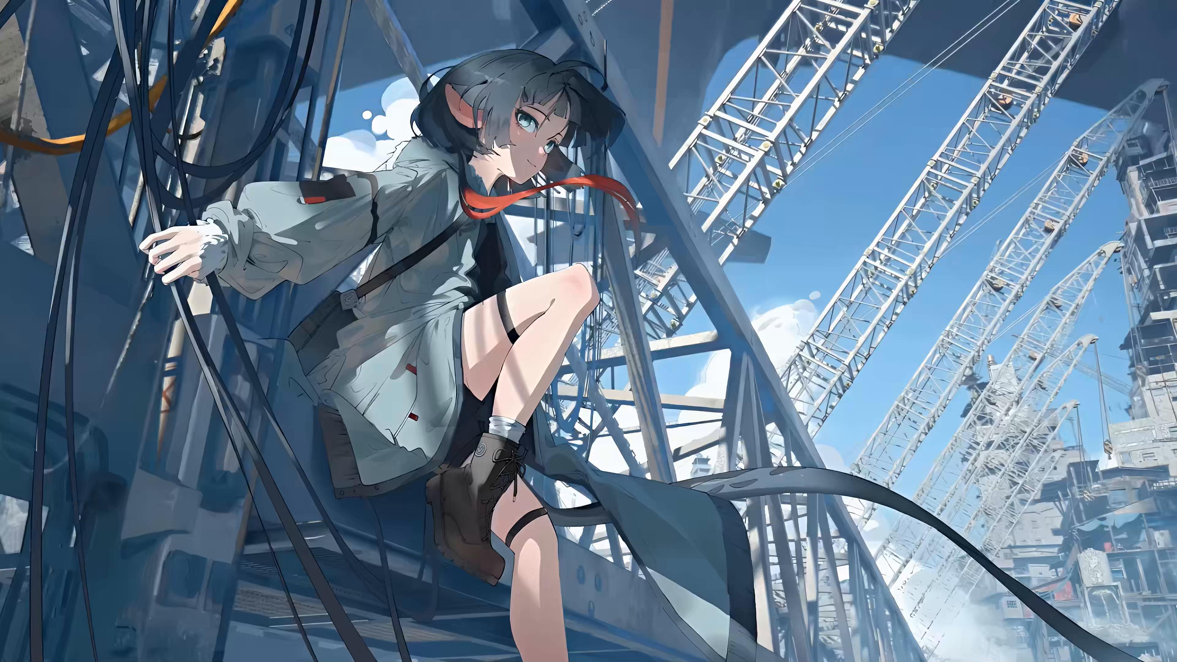 Zenless Jane in Motion Live Wallpaper