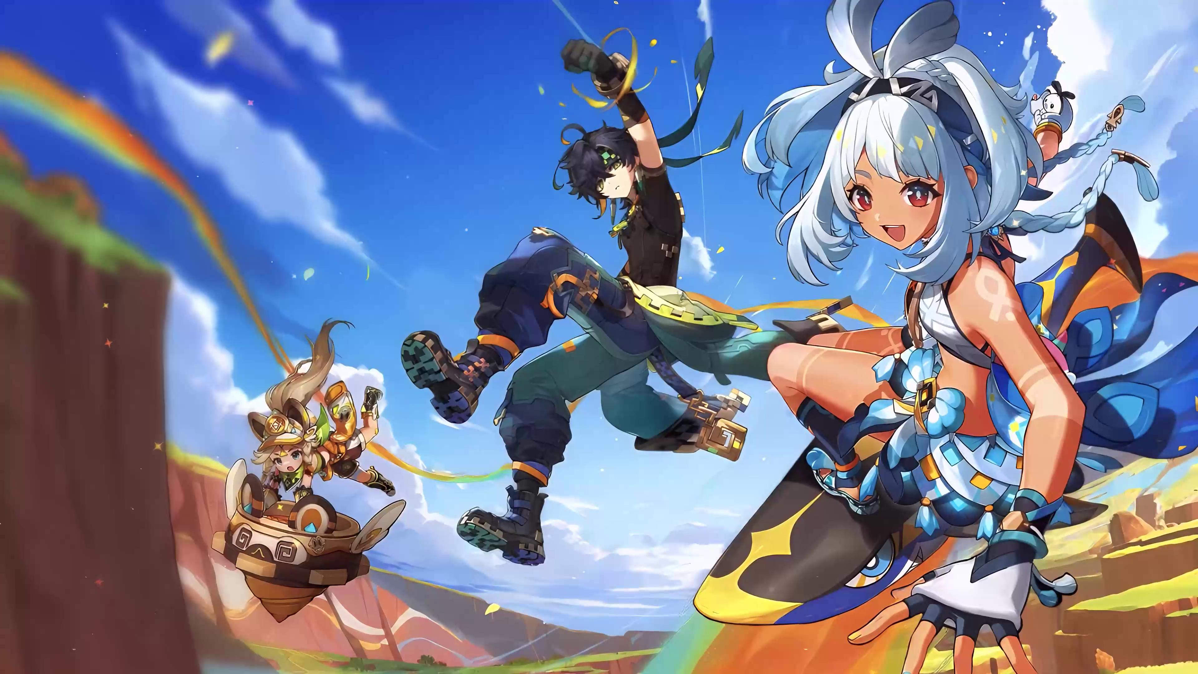 Mualani, Kinich & Kachina Live Wallpaper