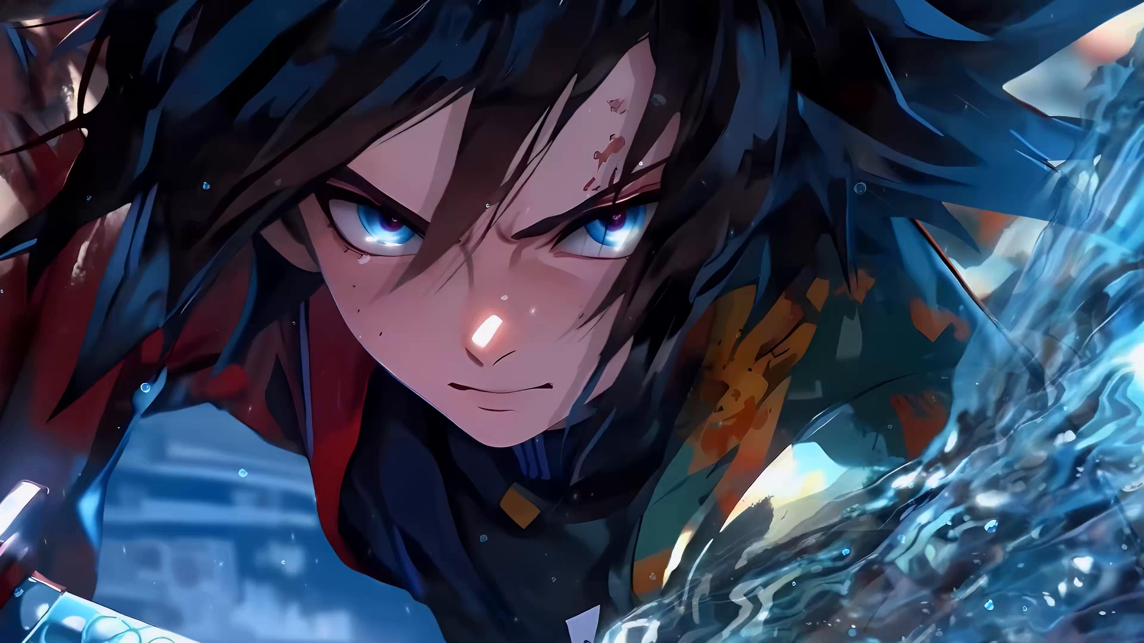 Water Hashira Giyu Tomioka Live Wallpaper