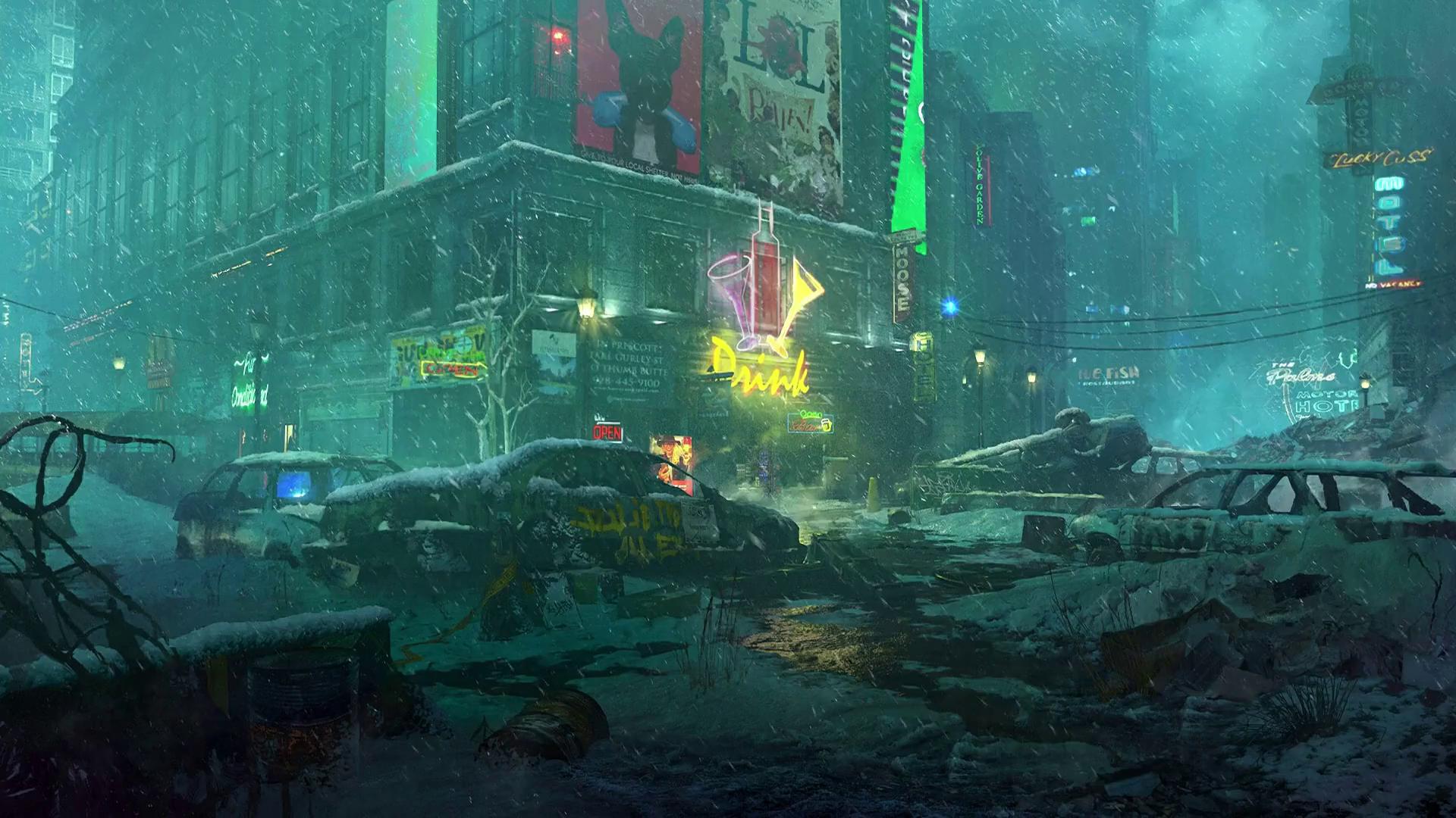 Abandoned City Mobile Live Wallpaper