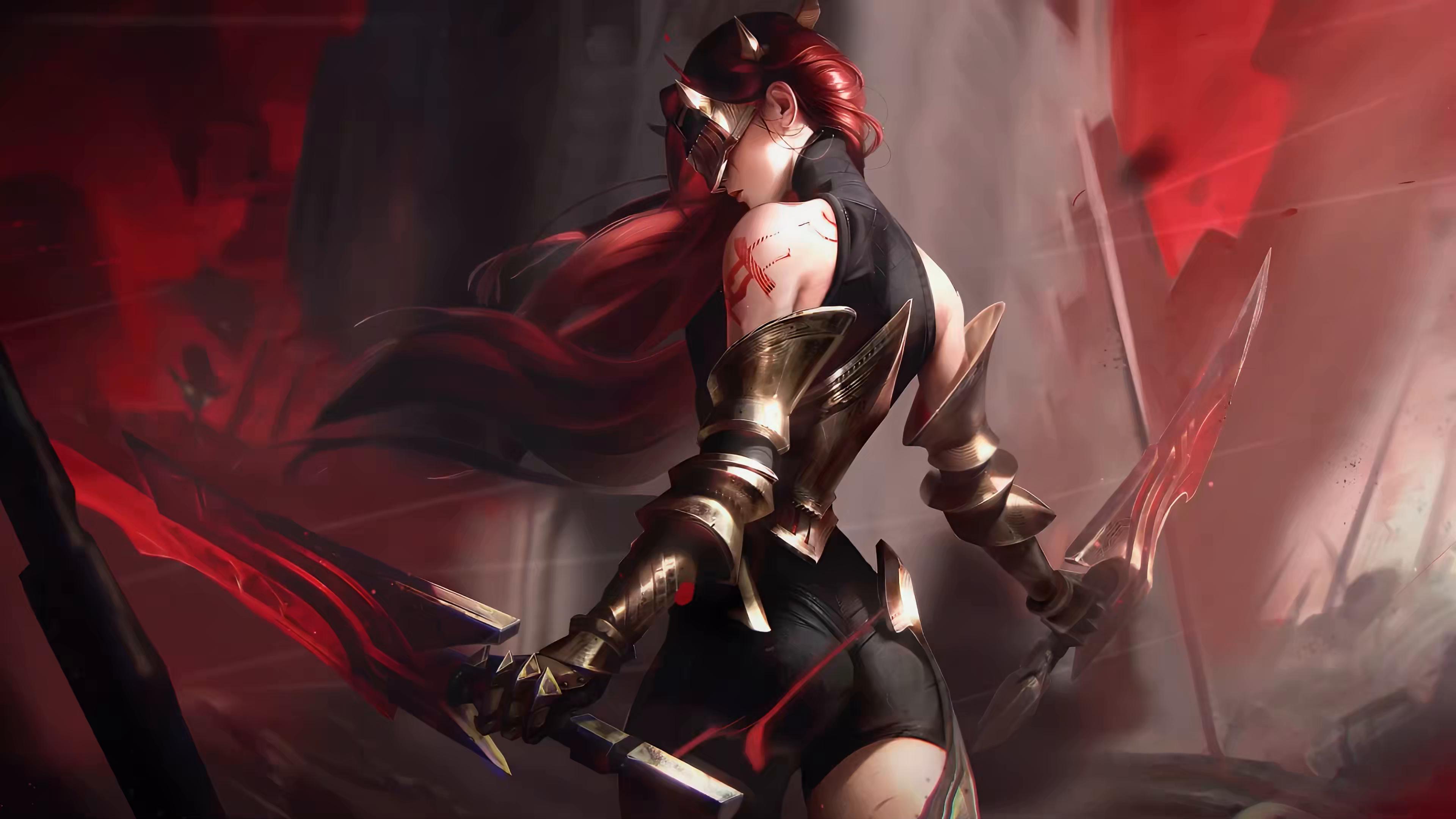 Chosen of the Wolf Katarina Mobile Live Wallpaper