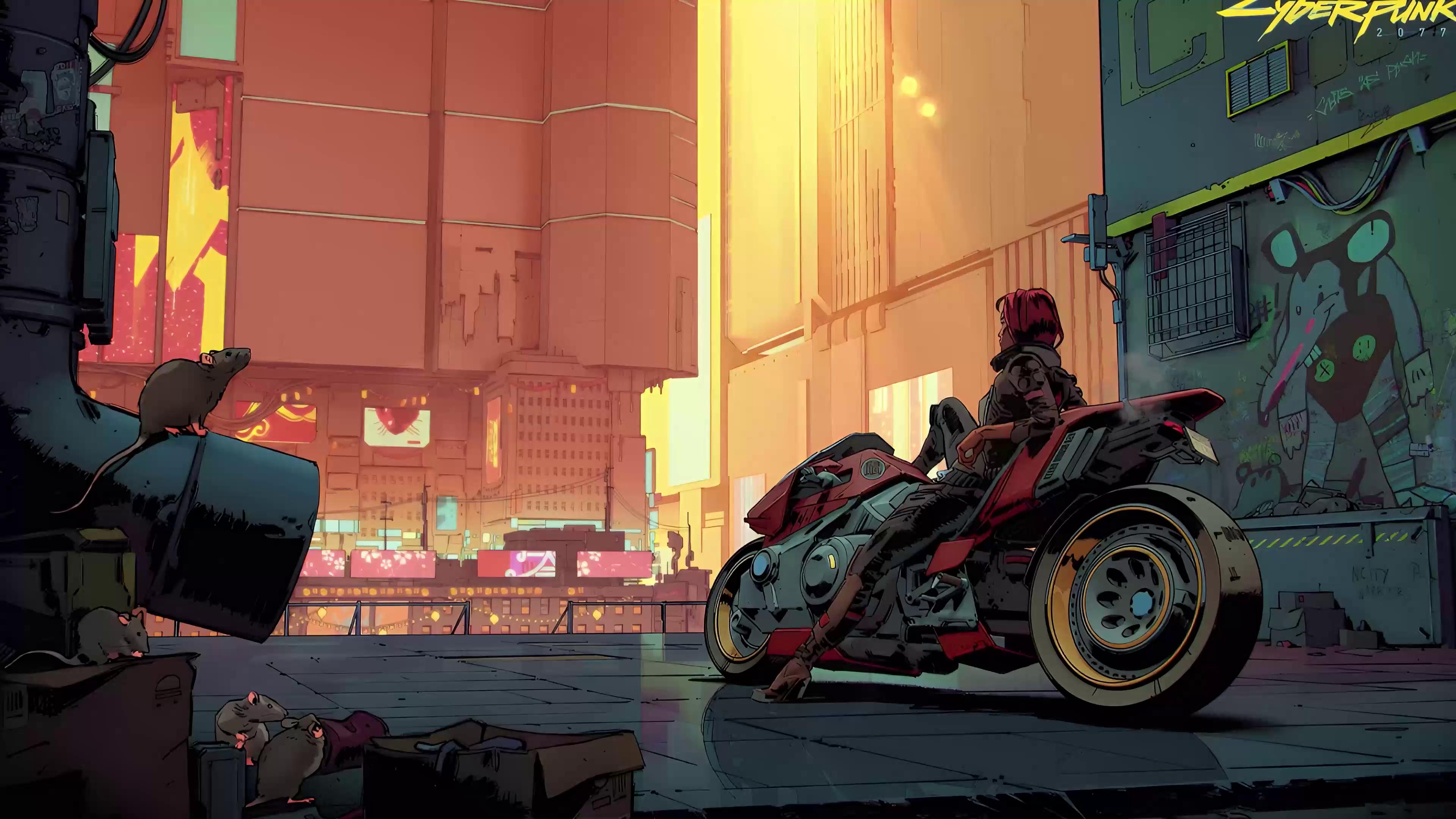 Cyberpunk 2077 Rider Live Wallpaper
