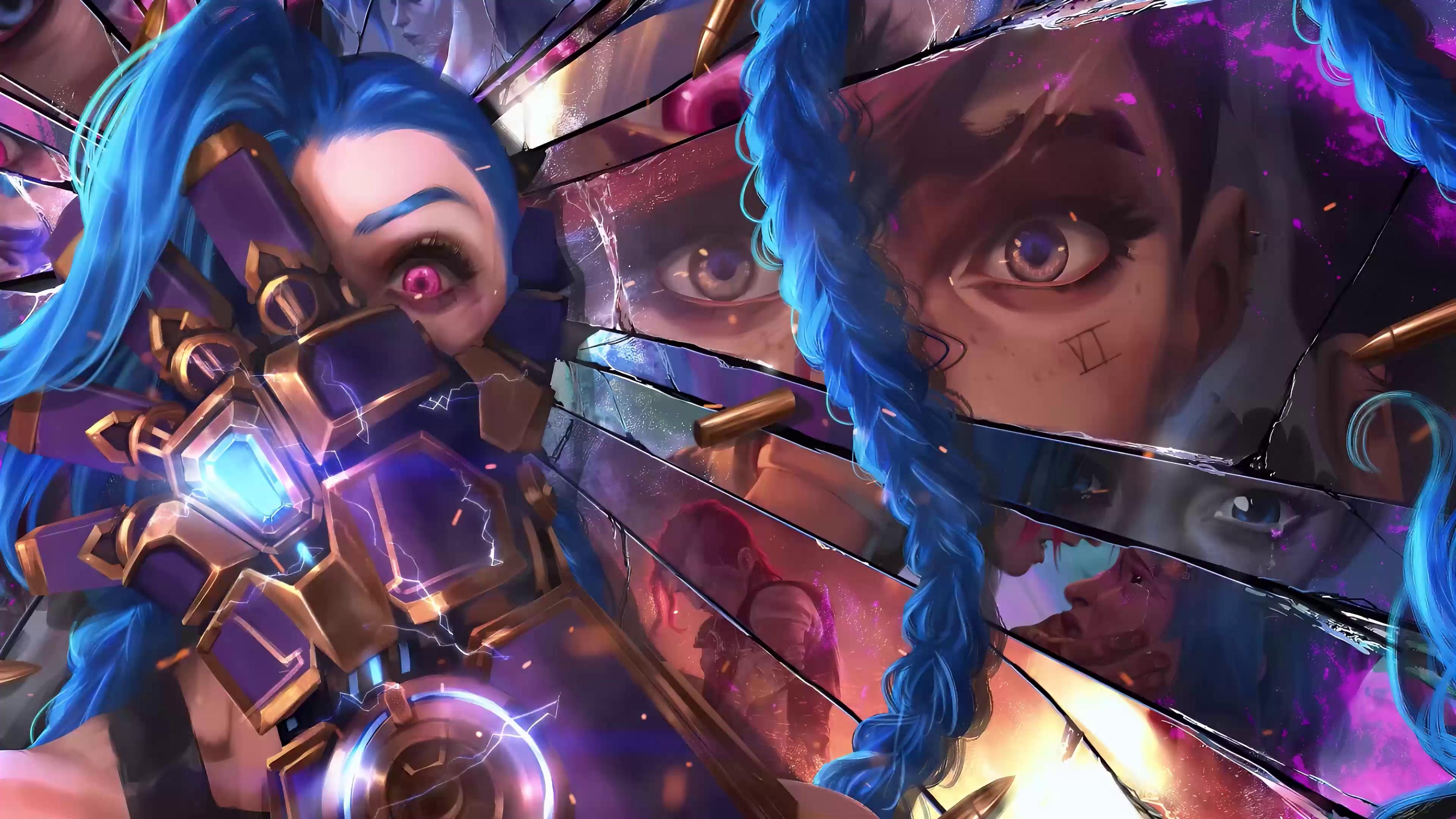 Chaotic World of Jinx Live Wallpaper