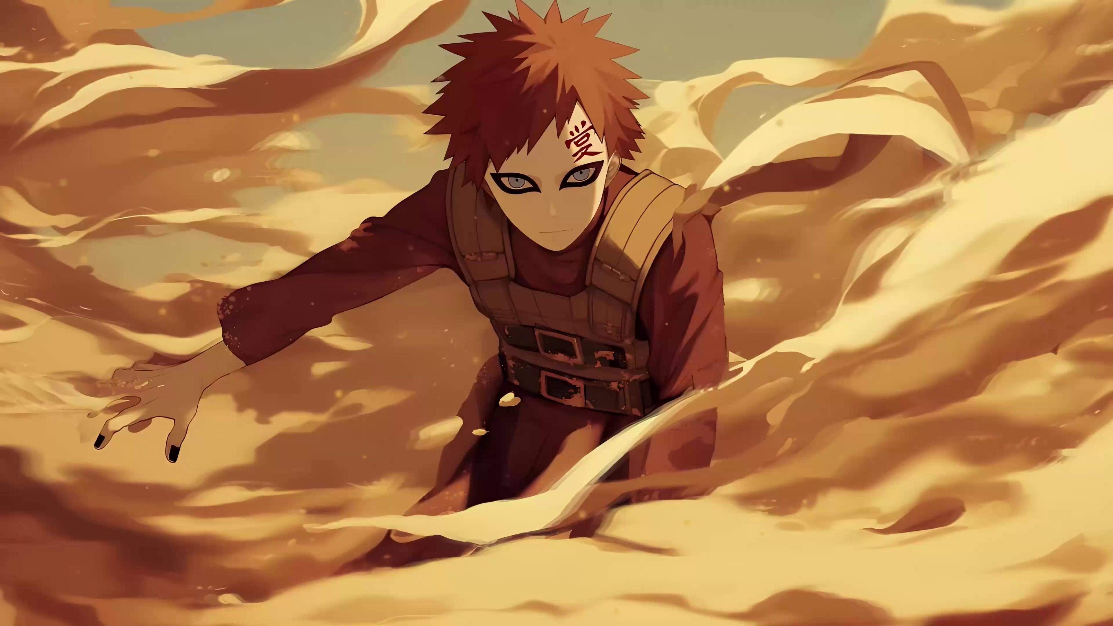 Gaara (Naruto) Live Wallpaper