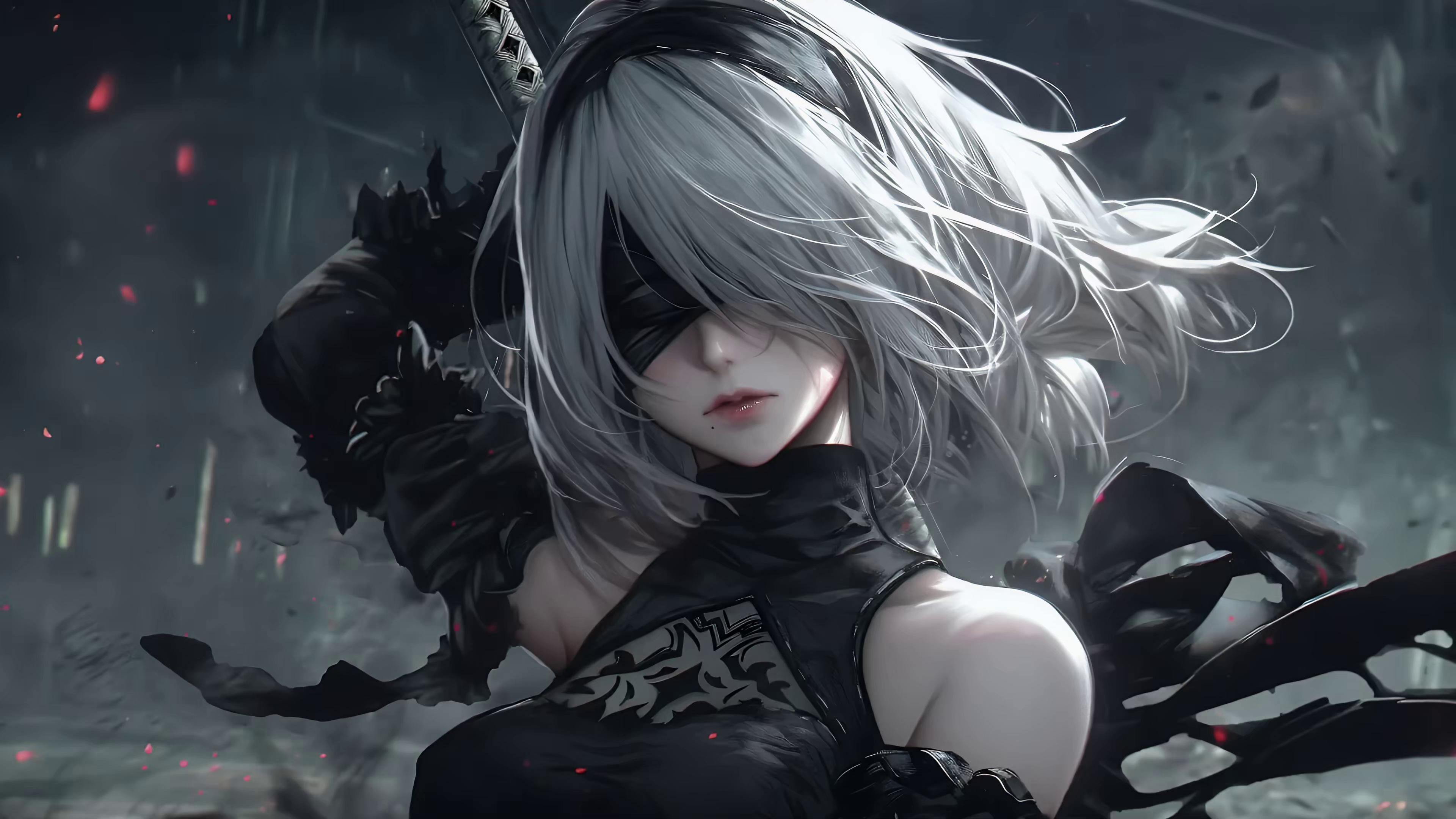 The Blade of 2B Live Wallpaper