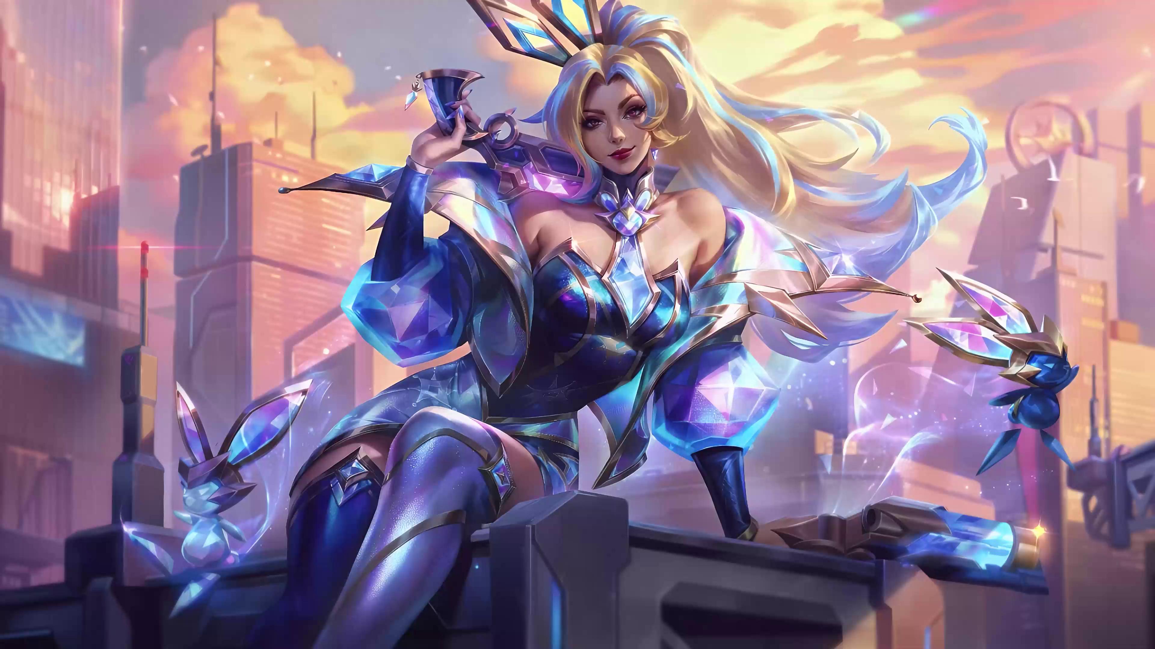 Battle Bunny Miss Fortune Live Wallpaper