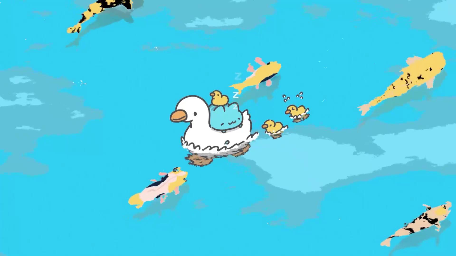 Floating Ducks Live Wallpaper