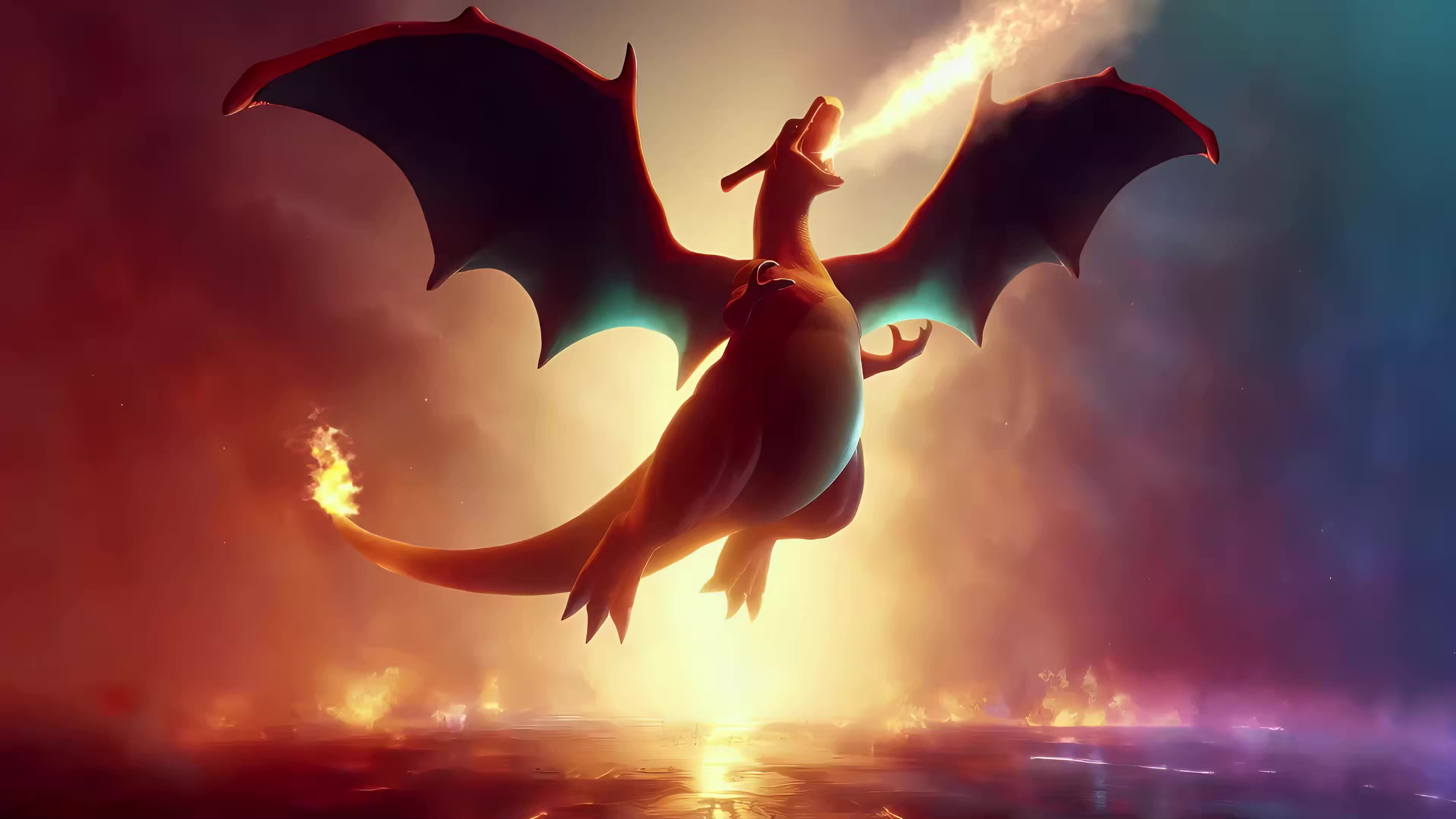 Flame of Charizard Live Wallpaper