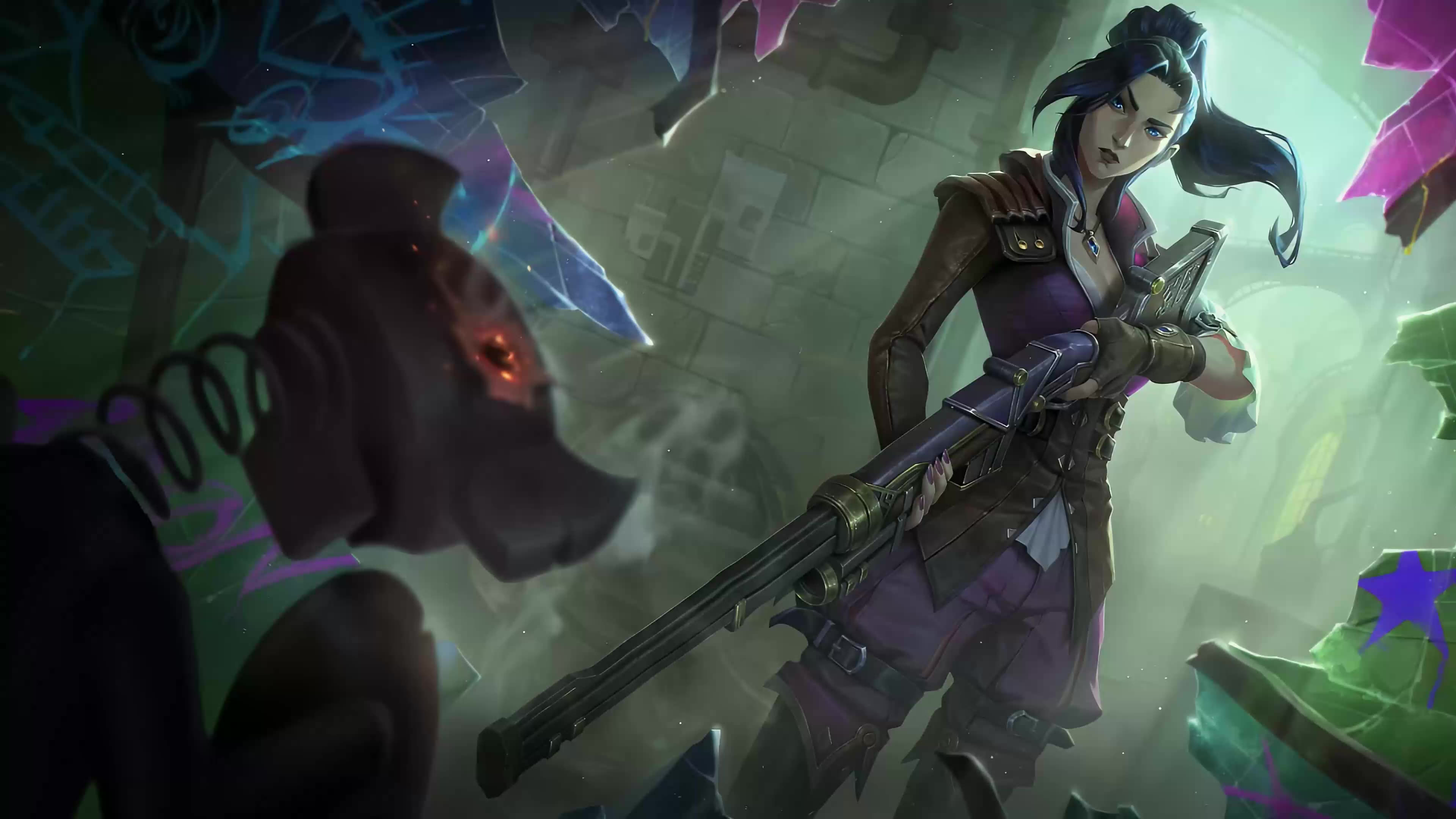 Caitlyn Kiramman (Arcane) Live Wallpaper