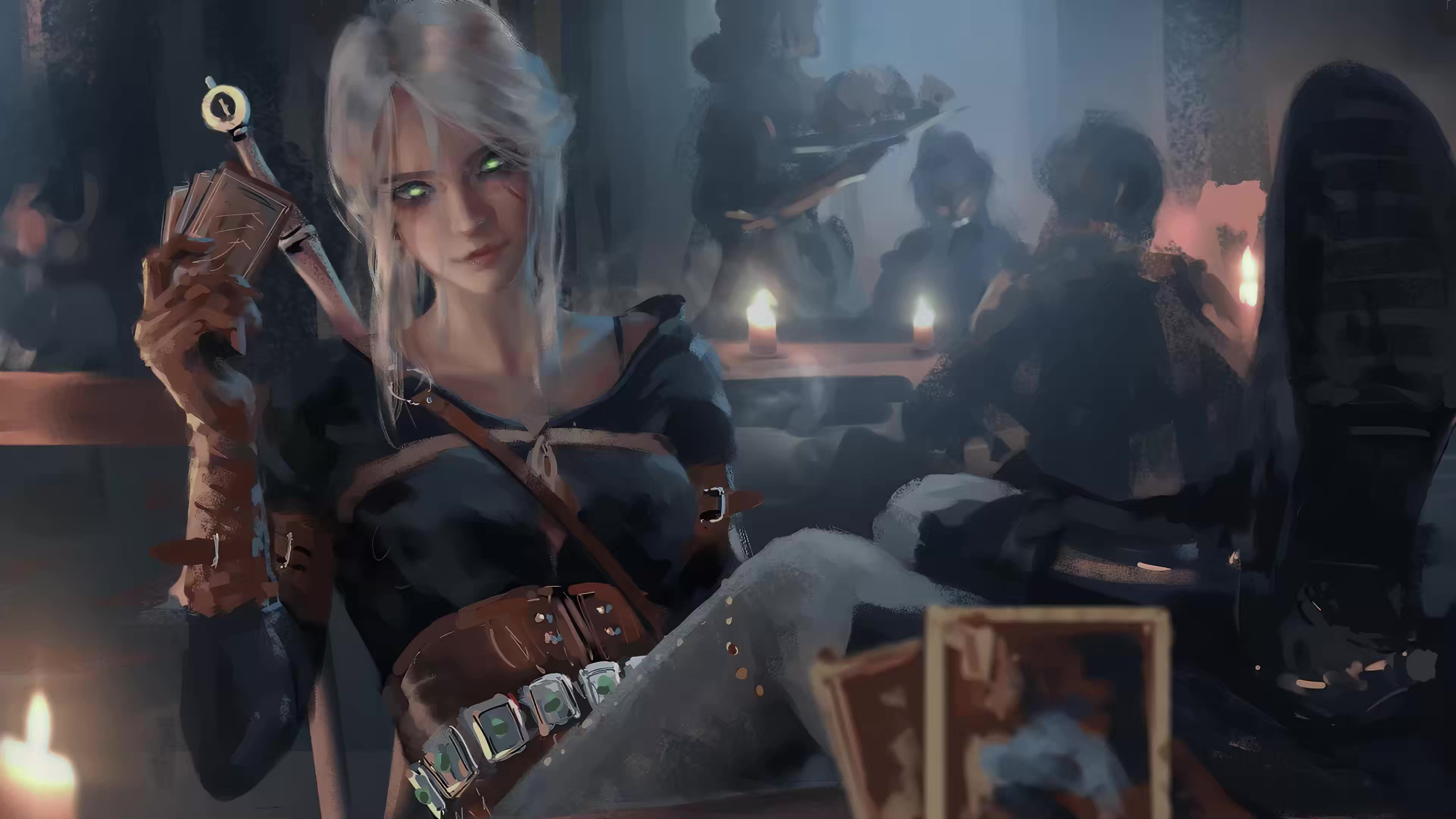 Gwent Time With Ciri Live Wallpaper