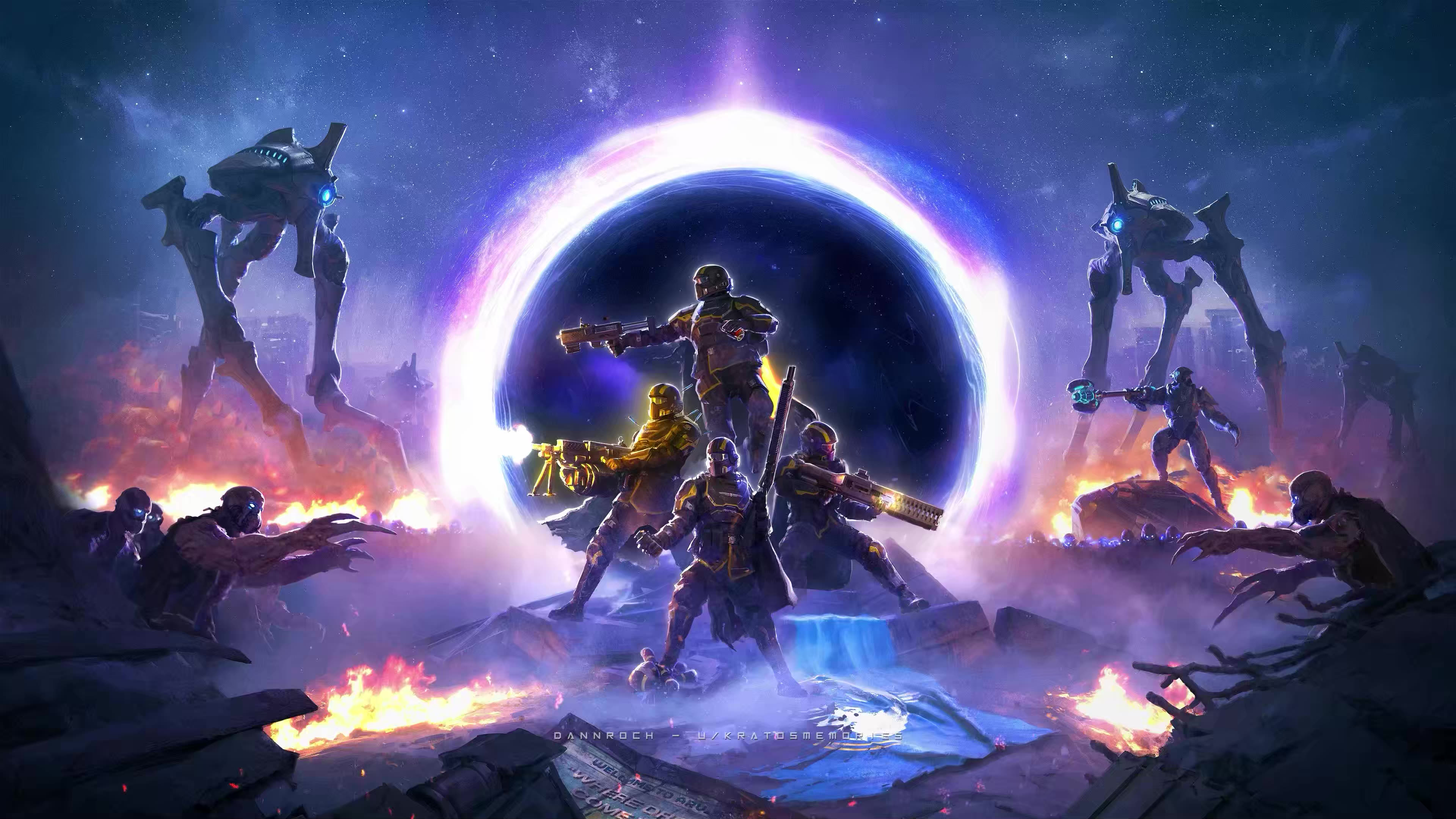 Helldivers 2 - Omens of Tyranny Live Wallpaper