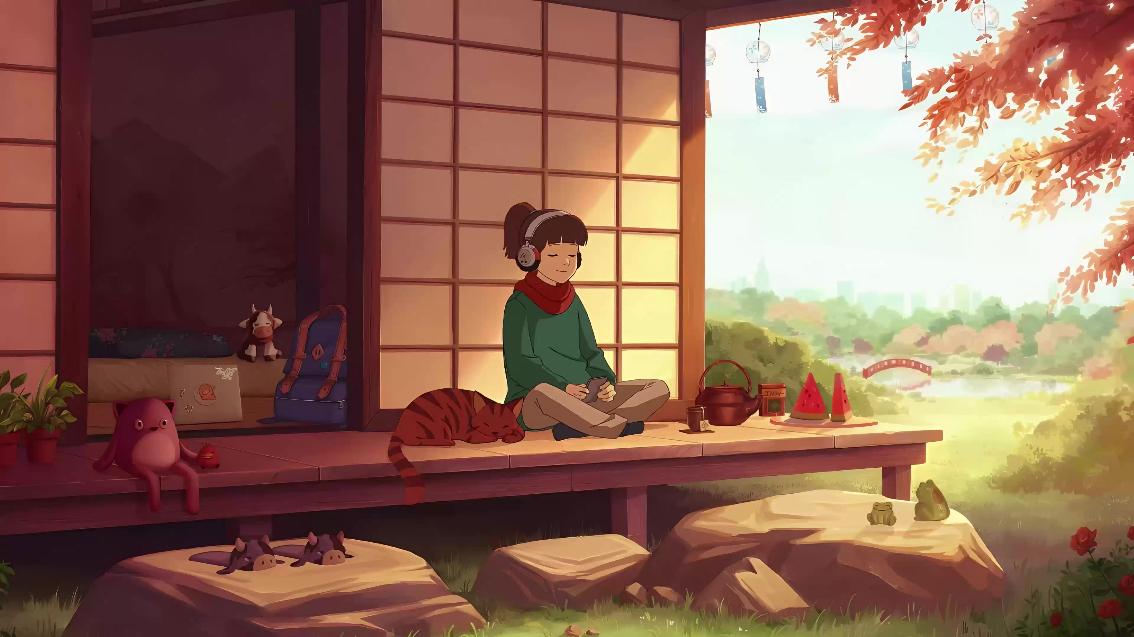 Autumn Afternoon (Lofi Girl) Live Wallpaper