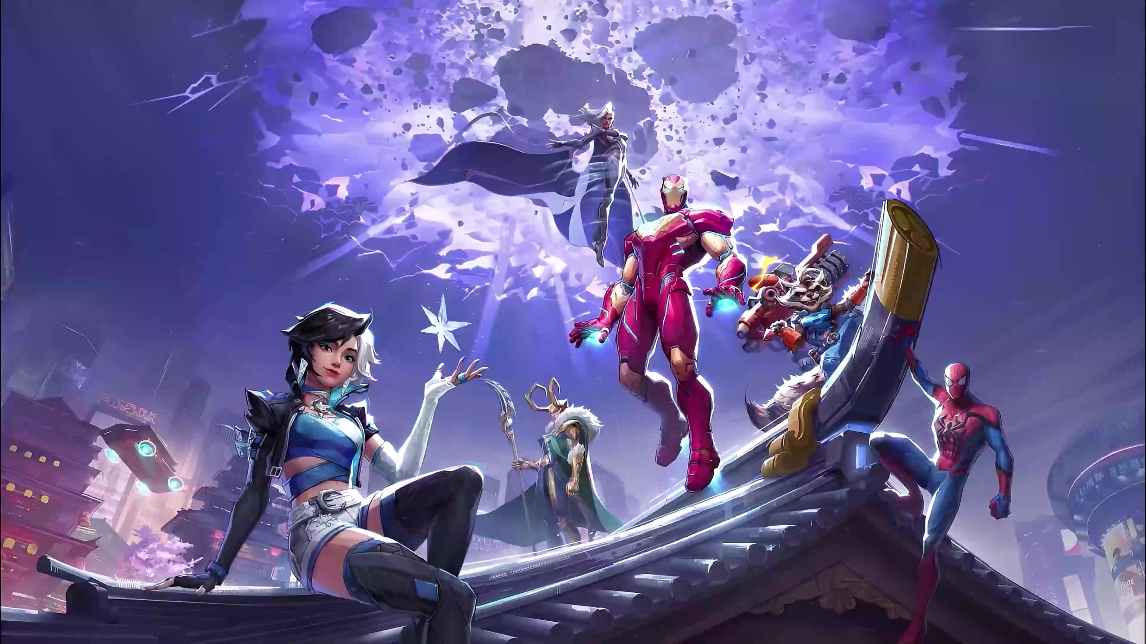 Marvel Rivals Main Background Live Wallpaper