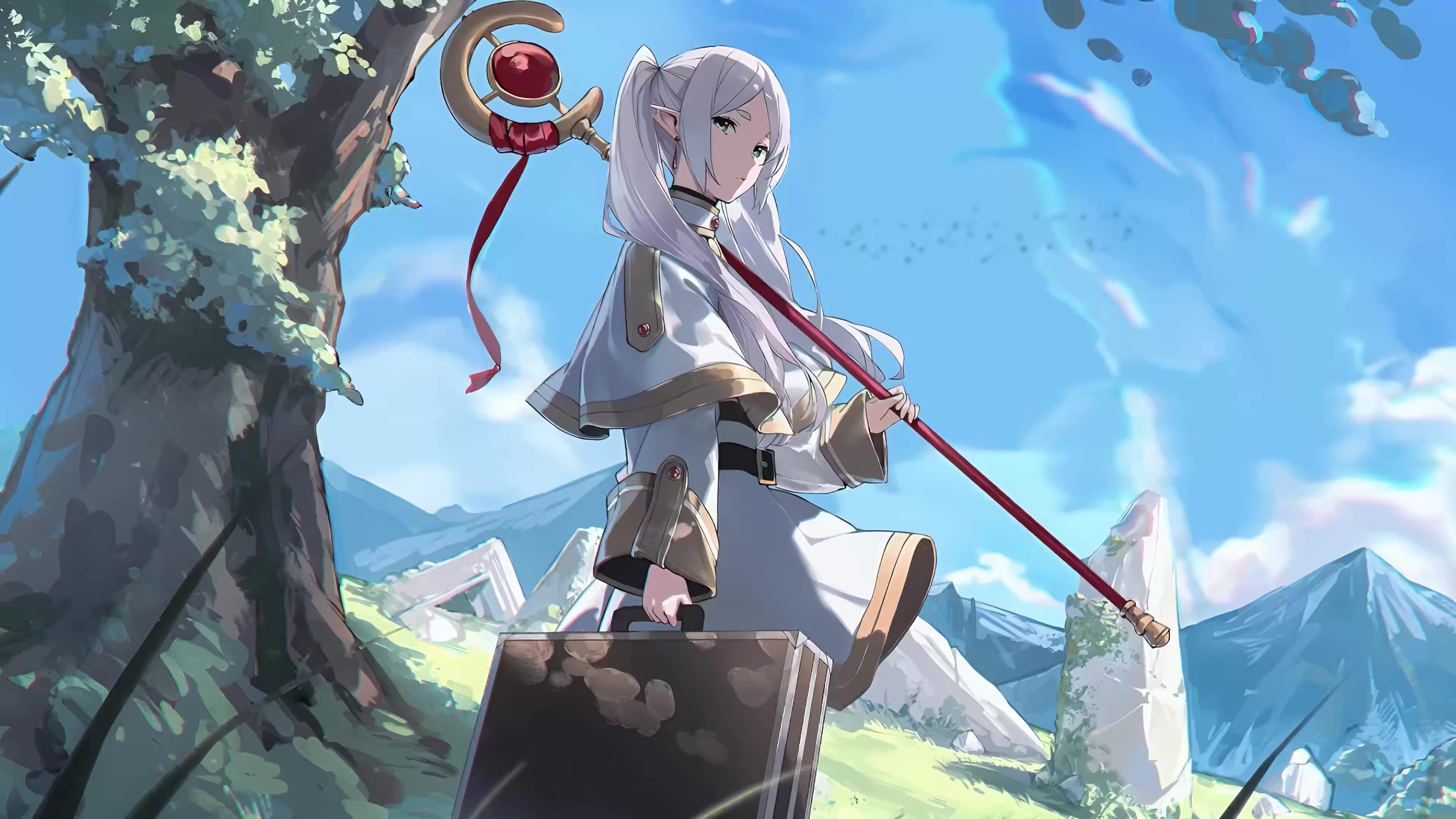 Frieren’s Celestial Odyssey Live Wallpaper