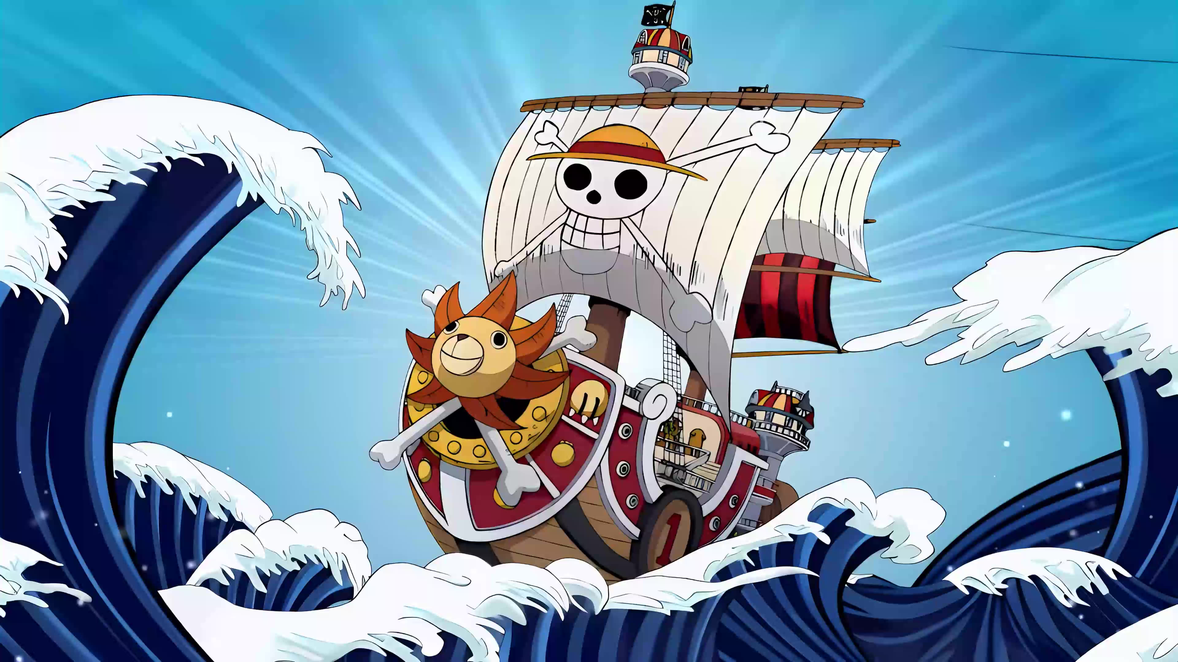 One Piece Boat Mobile Live Wallpaper